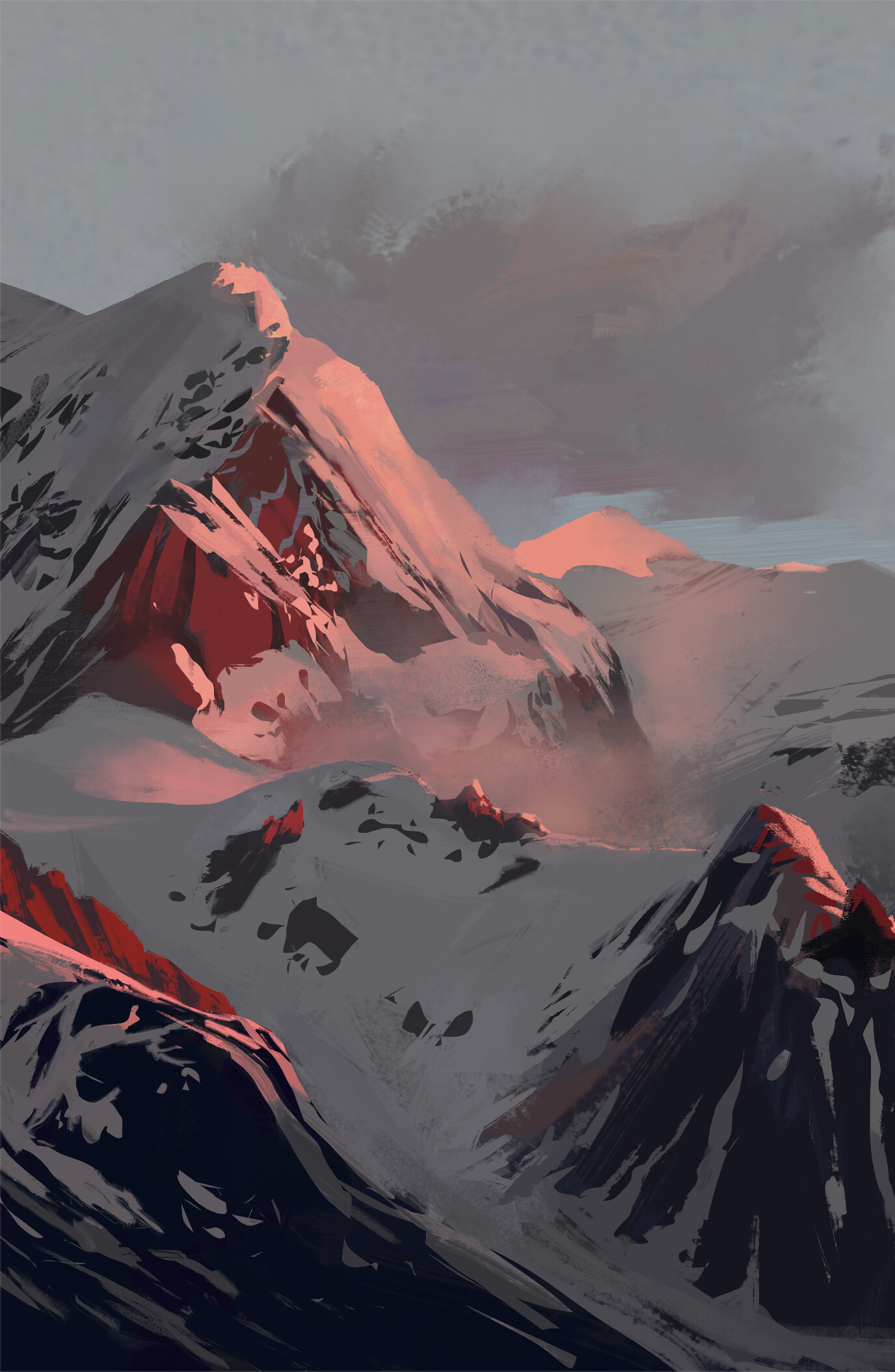 ArtStation - Studies/brushwork practice