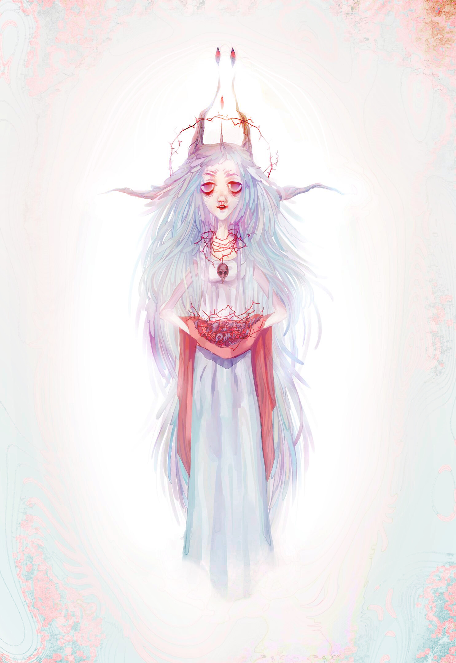 ArtStation - Priest and birds