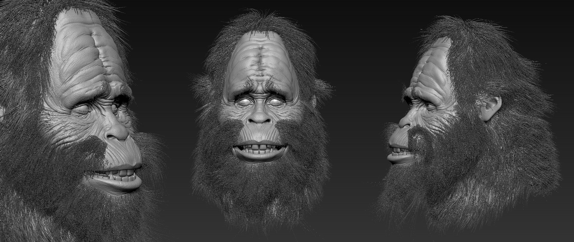 Ralph Sutter - Harry from Harry and the Hendersons (a work in progress)