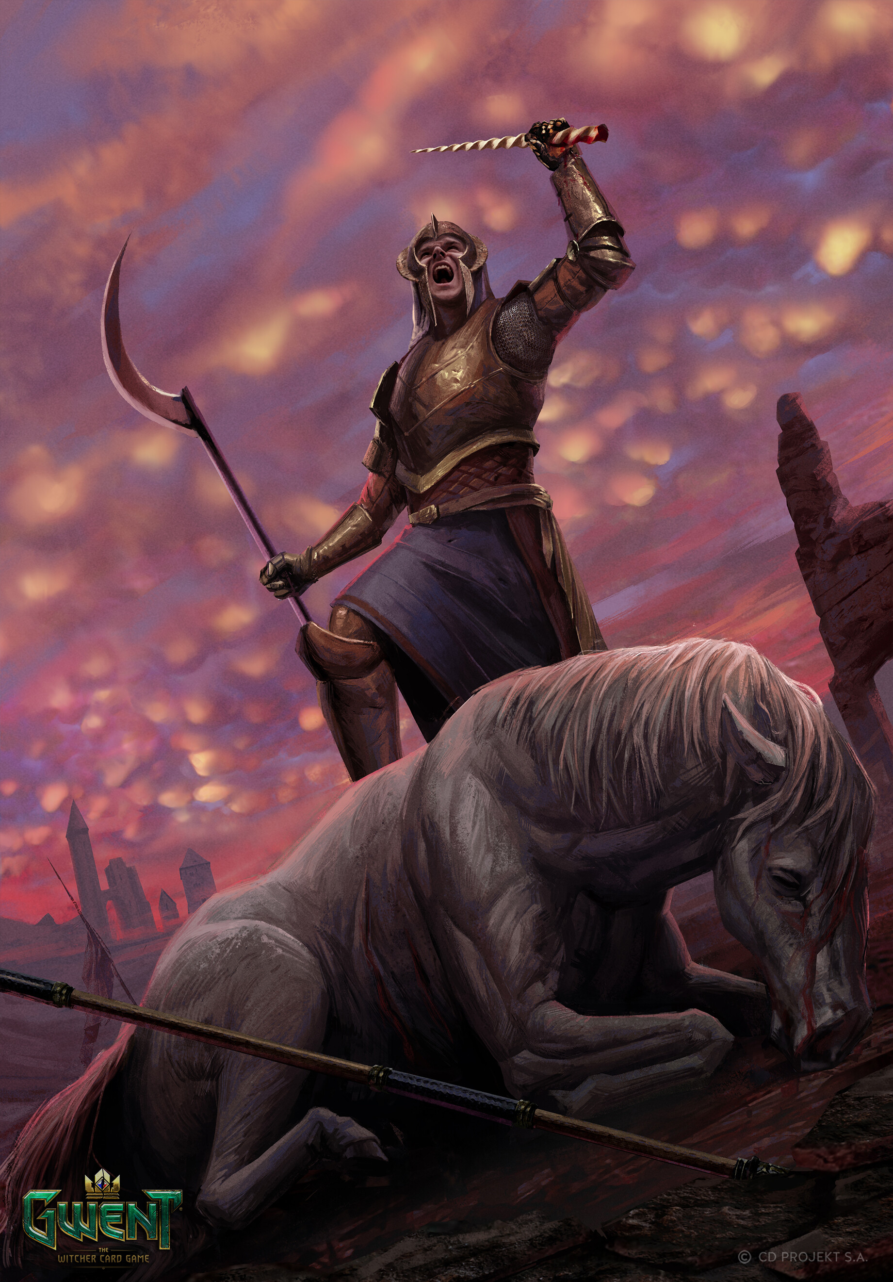 Aen Elle Conqueror by Karol Bem : r/gwent