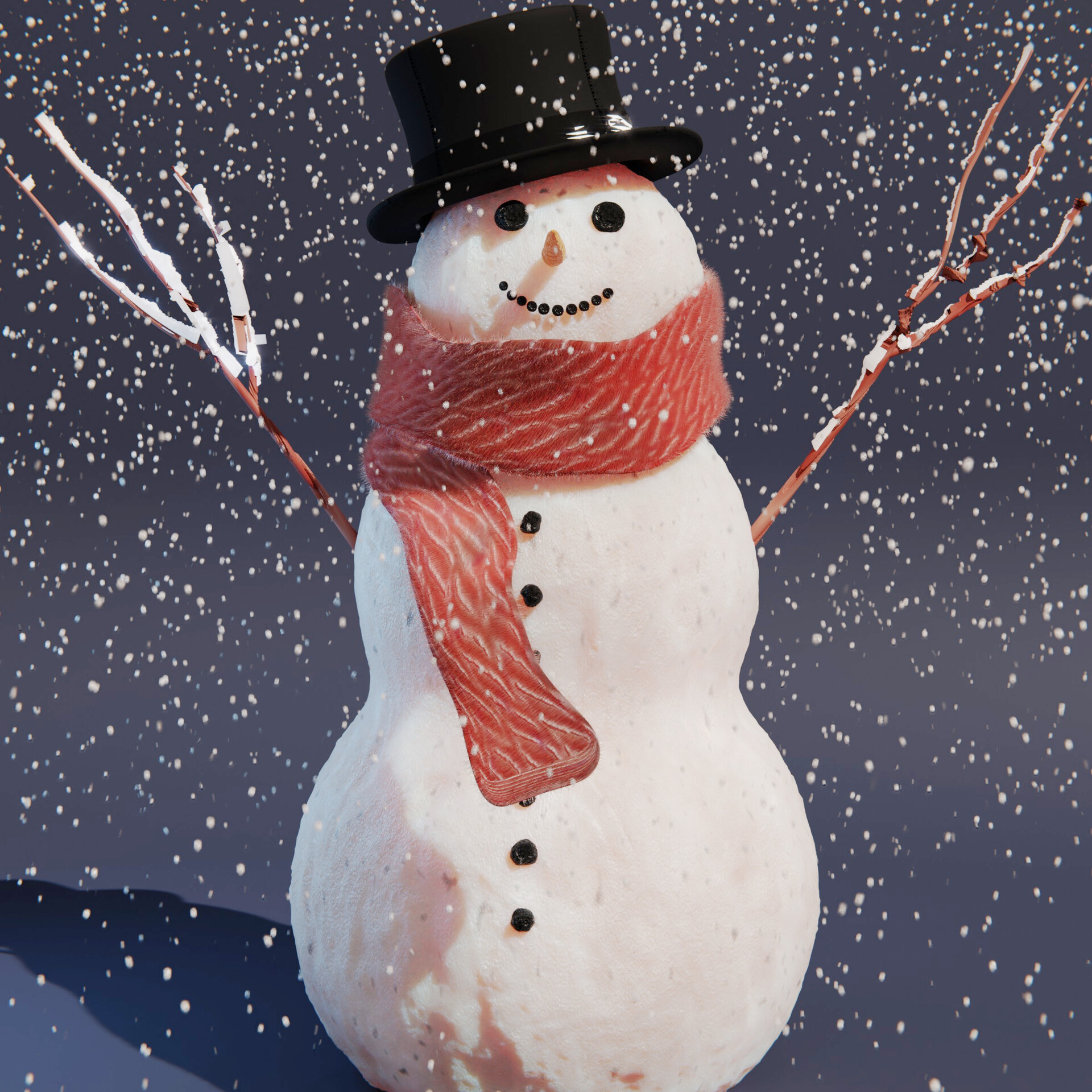 ArtStation - Snowman