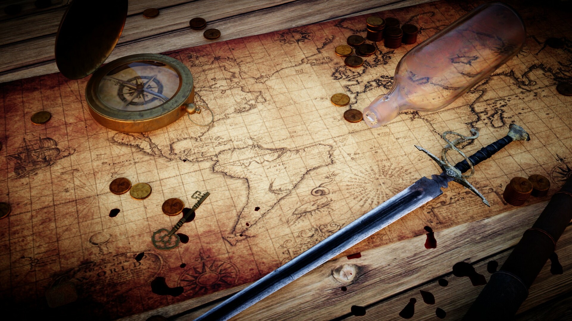 ArtStation - Pirate scene