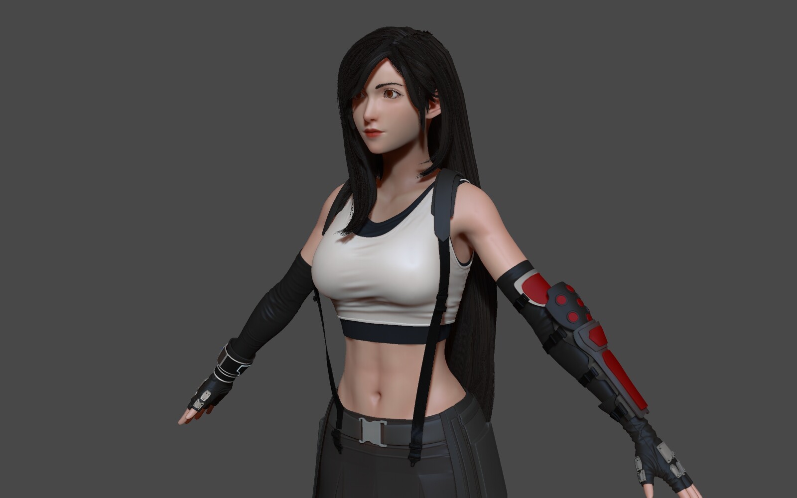 ArtStation - Tifa Fan art