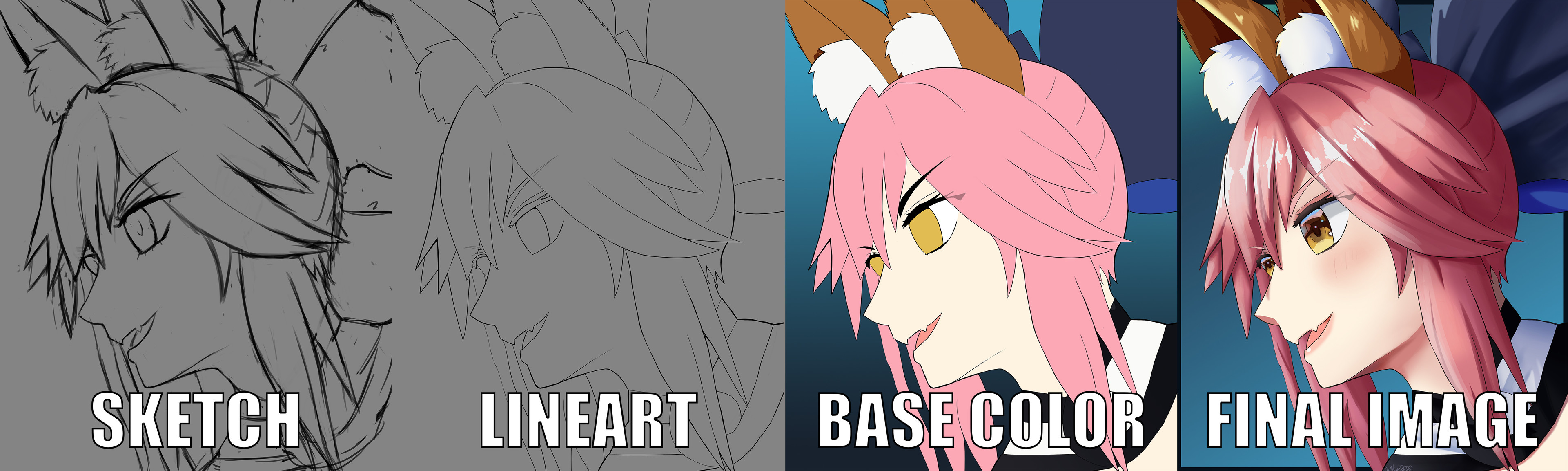 Katsuo Twintail - Tamamo no Mae