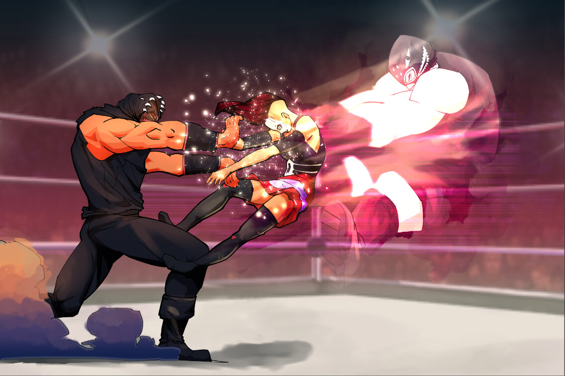 ArtStation - Art for Soul Punch card - SuperShow The Game