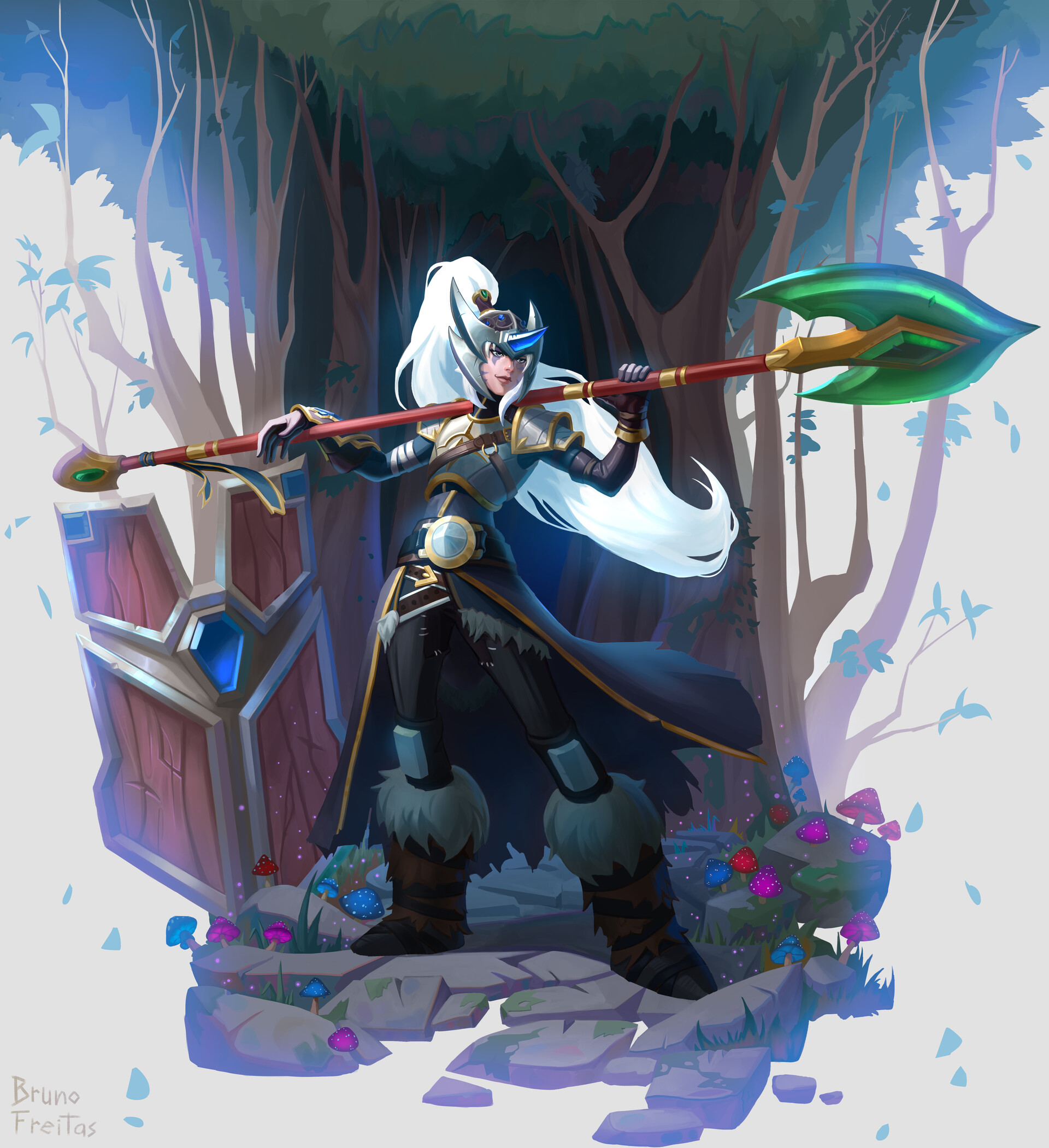 ArtStation - Eclair - The Silver Champion