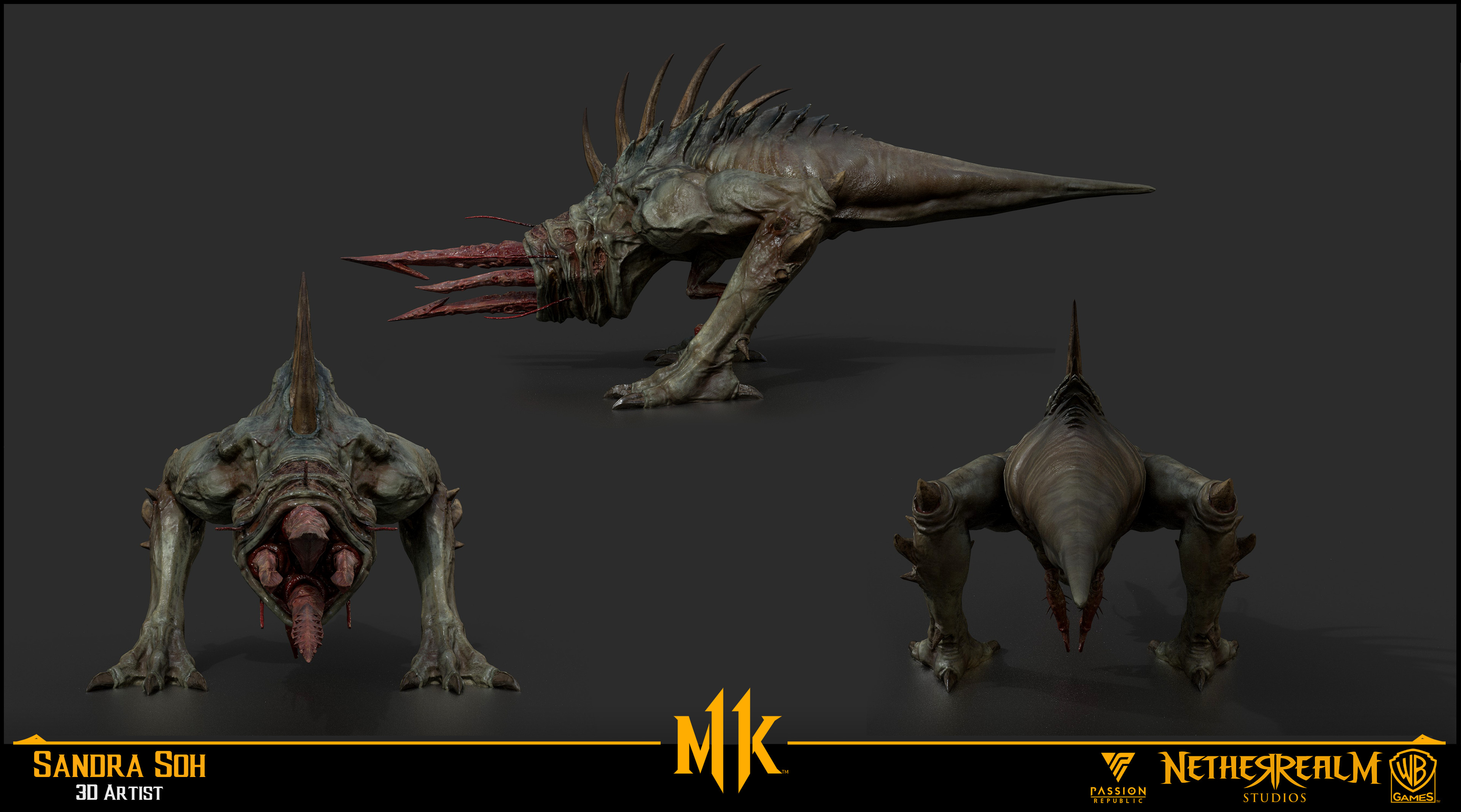 Sandra Soh - Mortal Kombat 11: Improbable Tentacle-Face