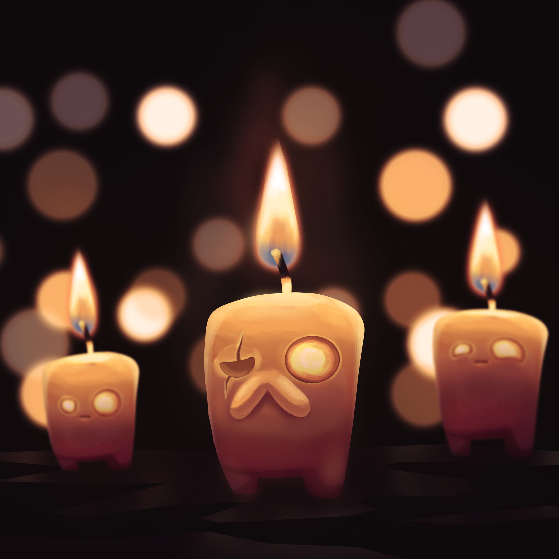 ArtStation - Candles