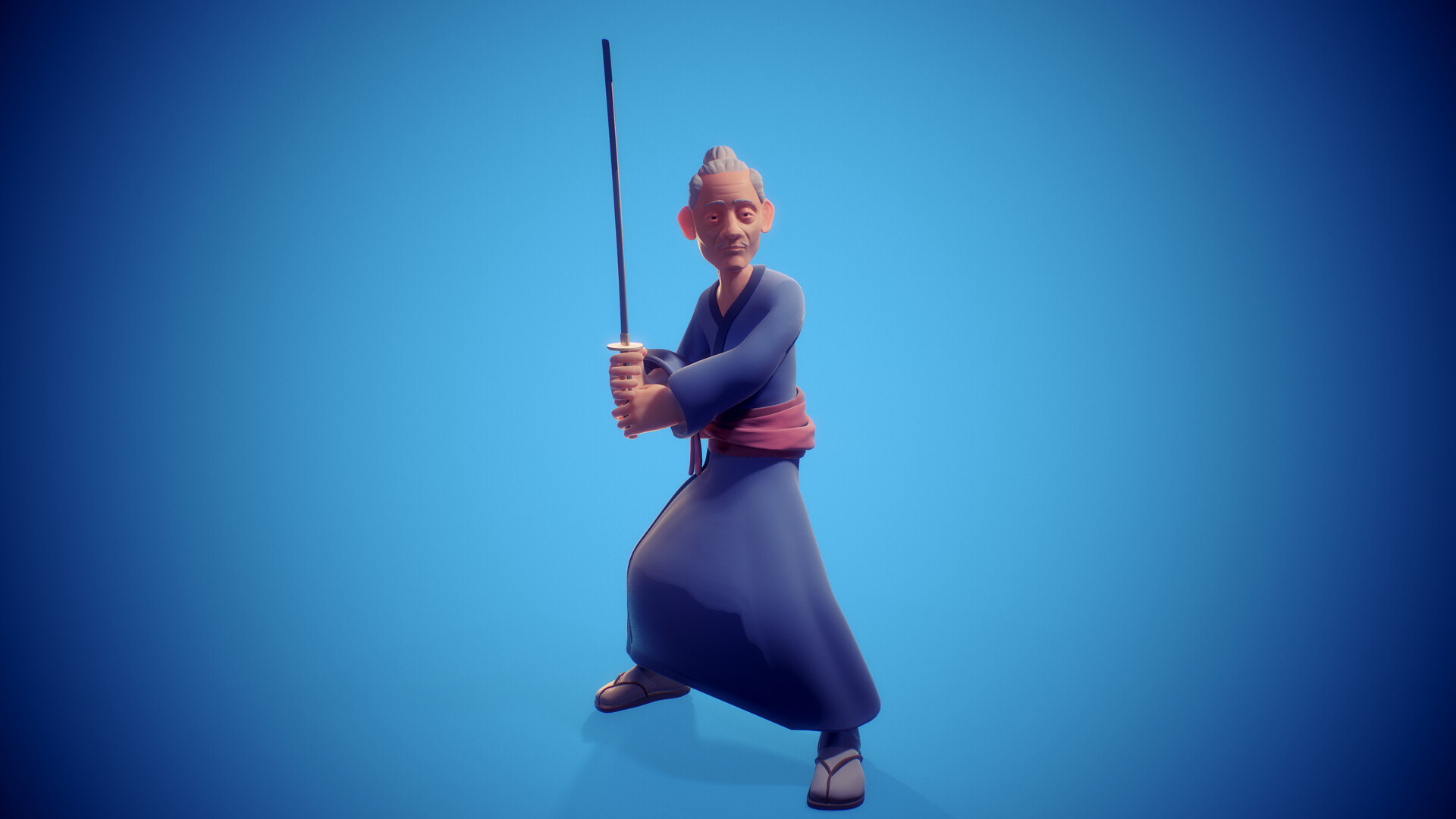 ArtStation - Stylized Samurai