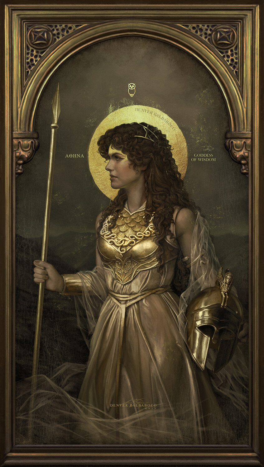 Athena Greek Goddess Painting Athena | Goddess, Myths, Symbols, Facts,