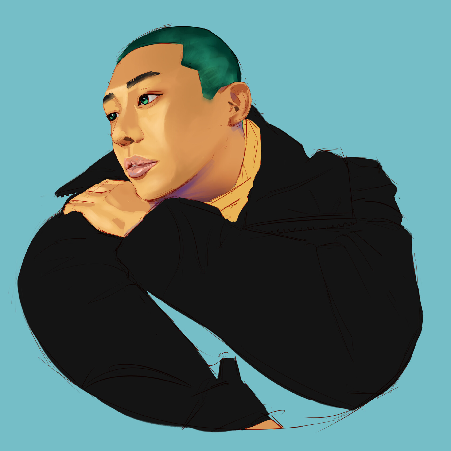 ArtStation - Male Portrait