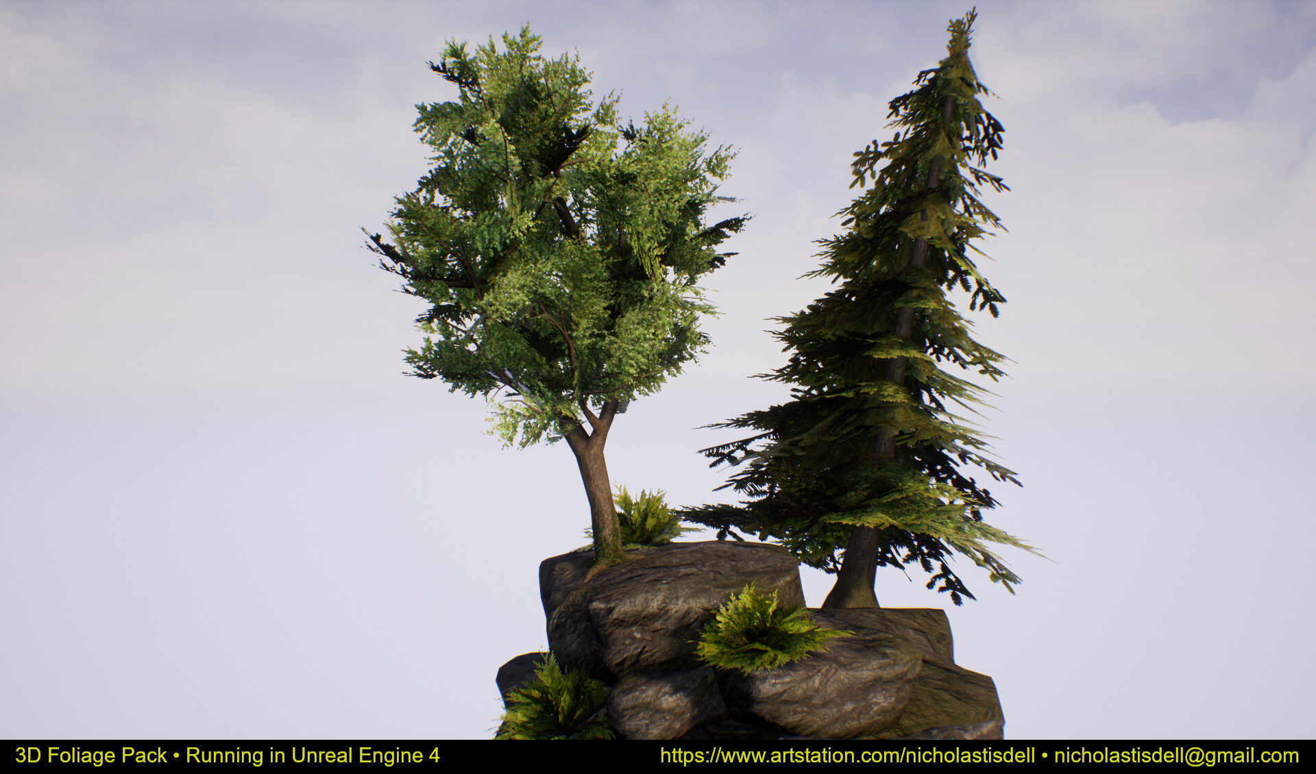 ArtStation - Unreal Engine 4 Foliage Pack