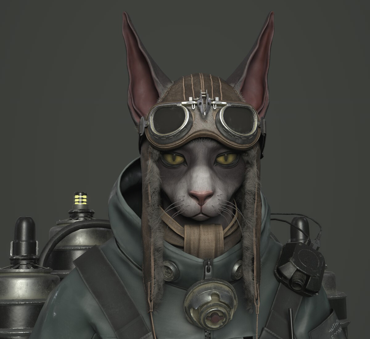 hwansung Yu - Cat Warrior