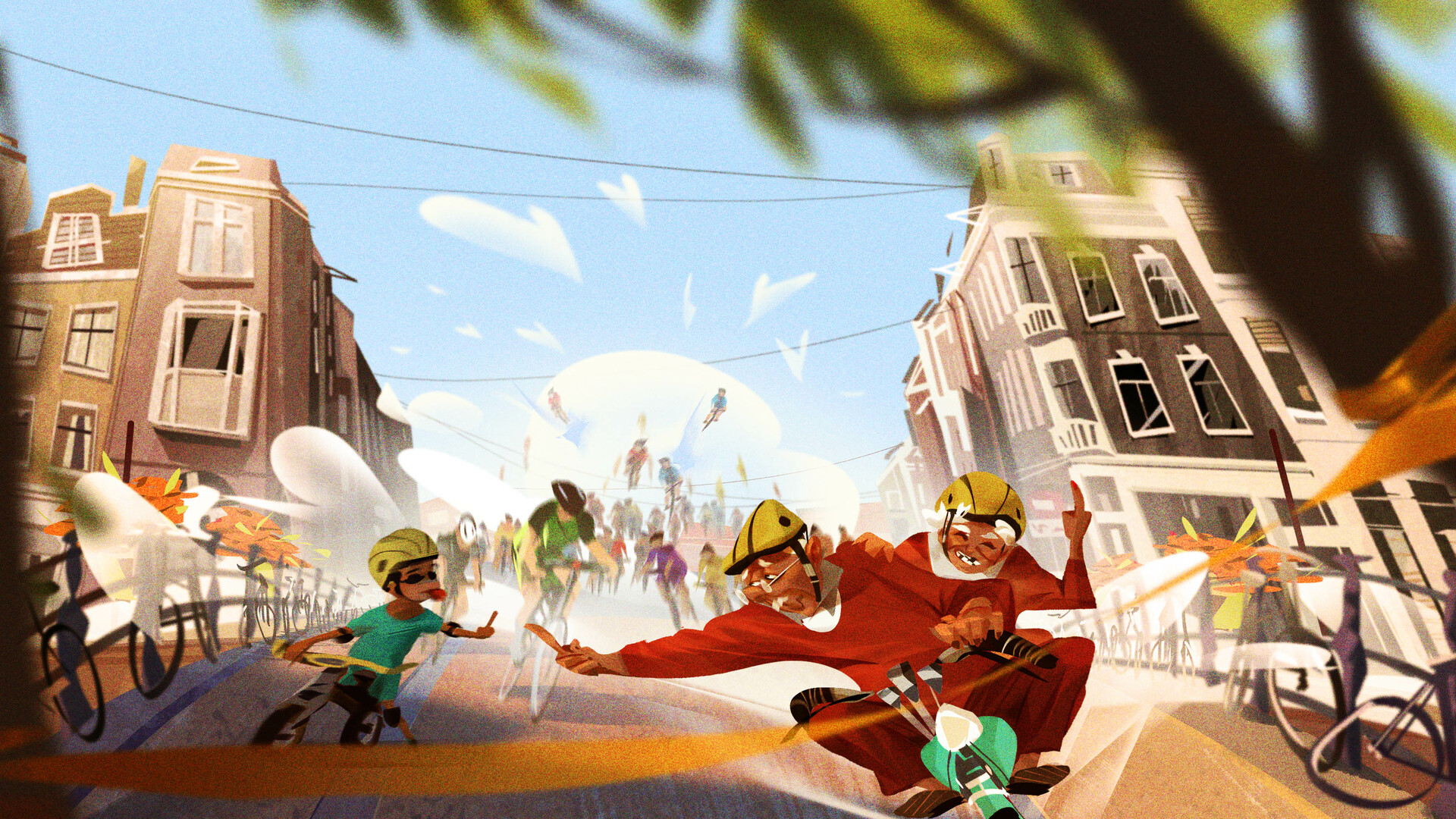 ArtStation - Crazy bike in Amsterdam