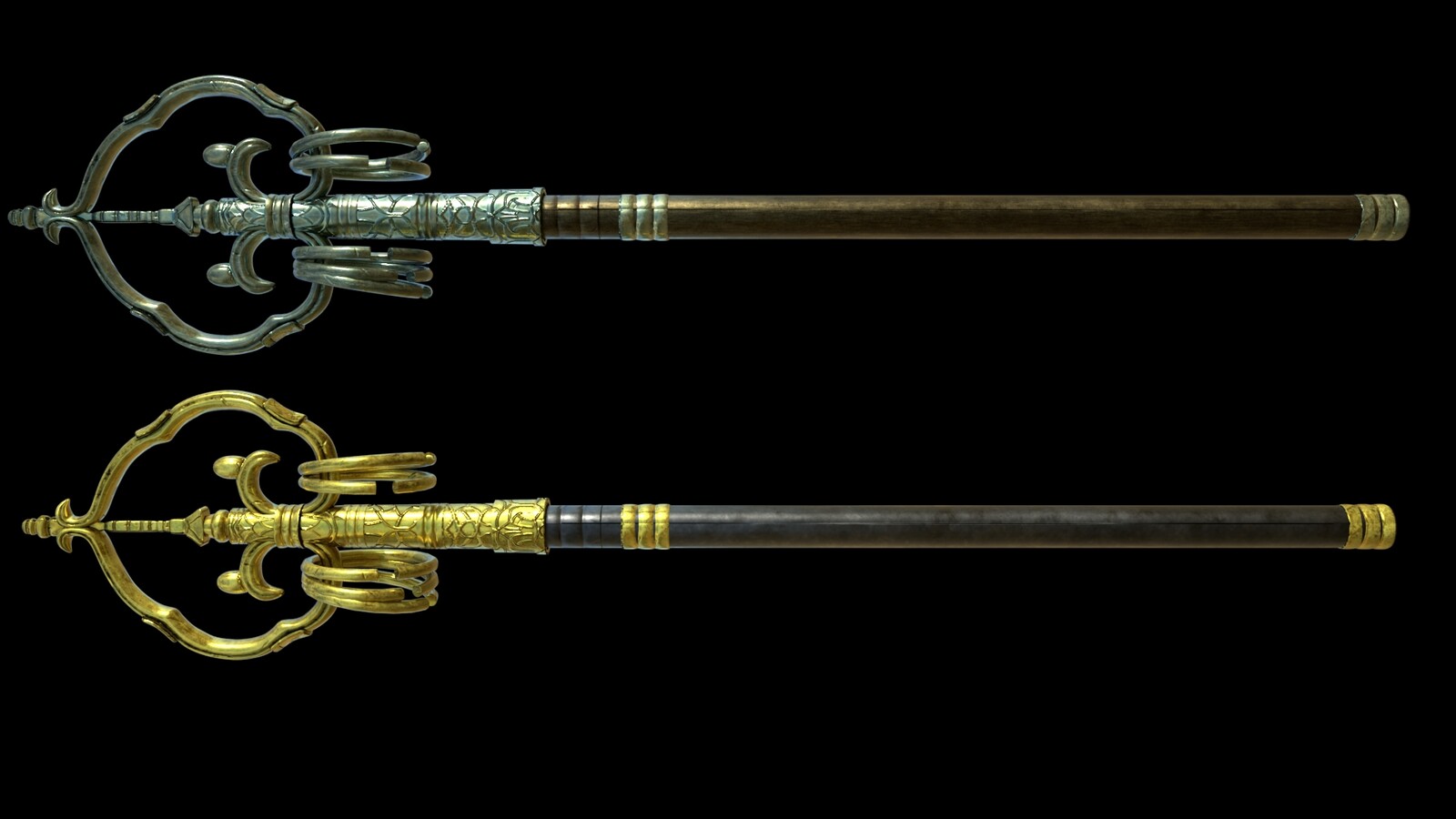 Yousef Alhourani - Khakkhara (Monks Staff)