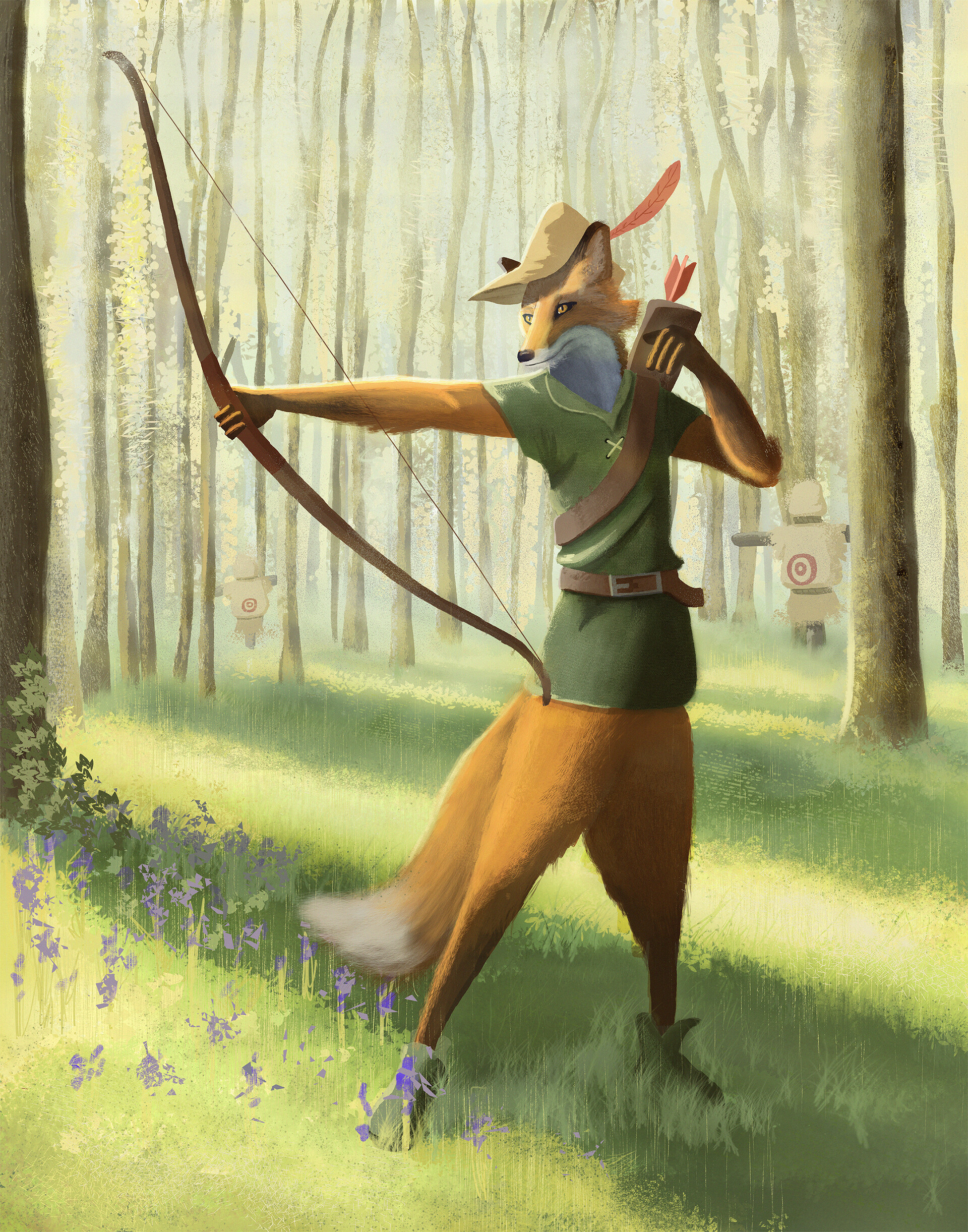 ArtStation - Disney reimagined - Robin Hood