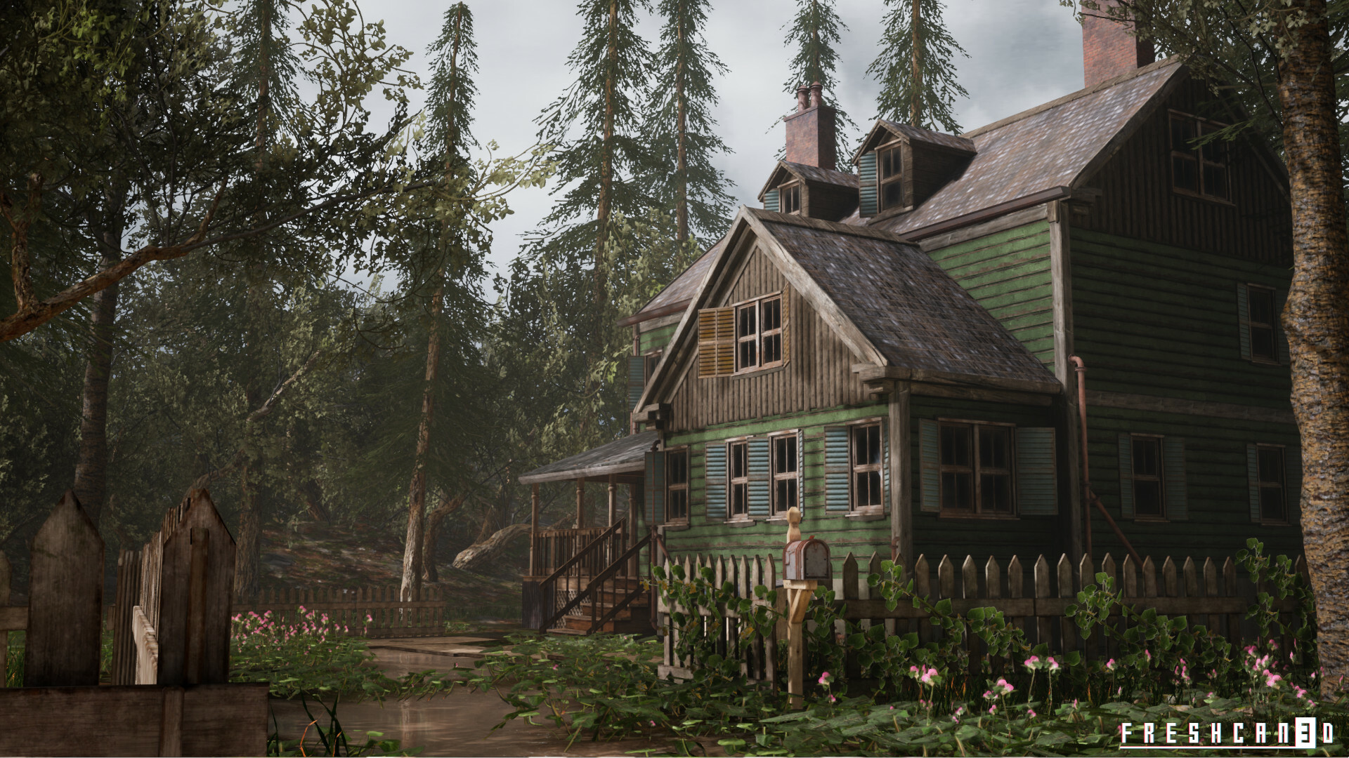 ArtStation - Village Houses Environment & Furnished Interiors - OUTDOORS
