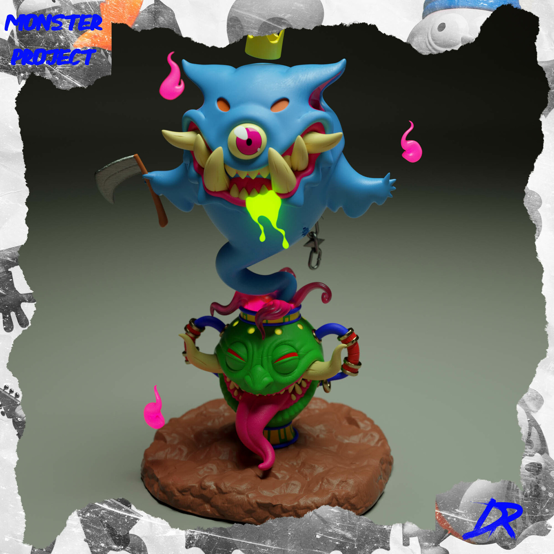 ArtStation - The Monster Project