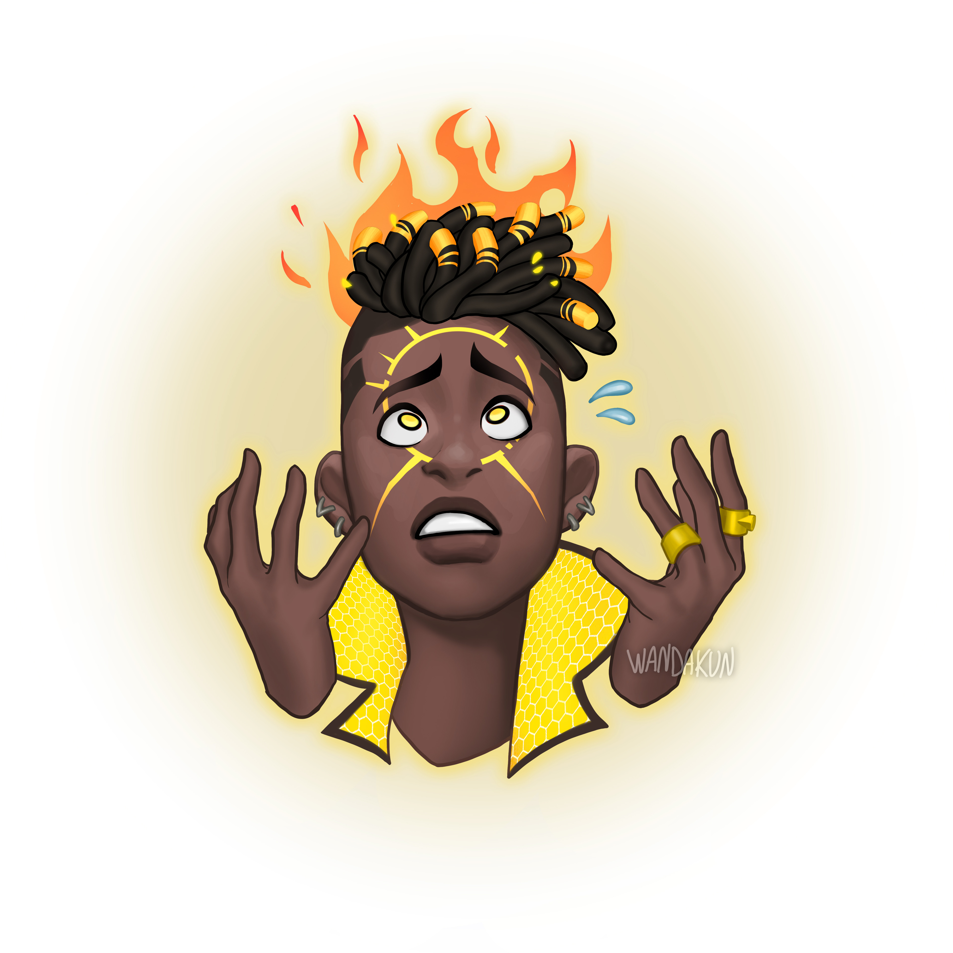 Carmen Carballo " wandakun " portfolio - League of Legends x Valorant ...