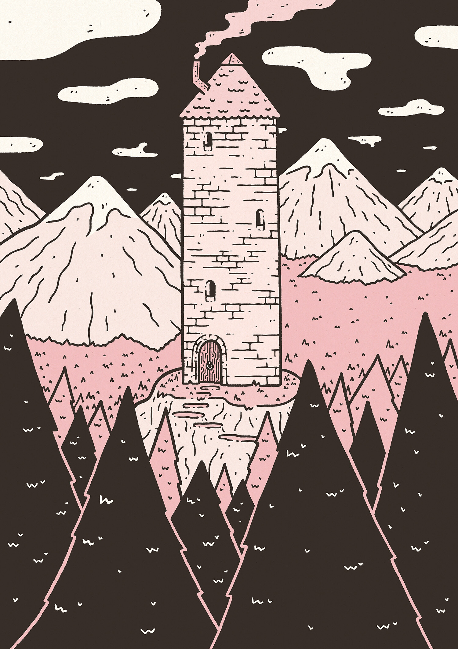 ArtStation - Forest Tower