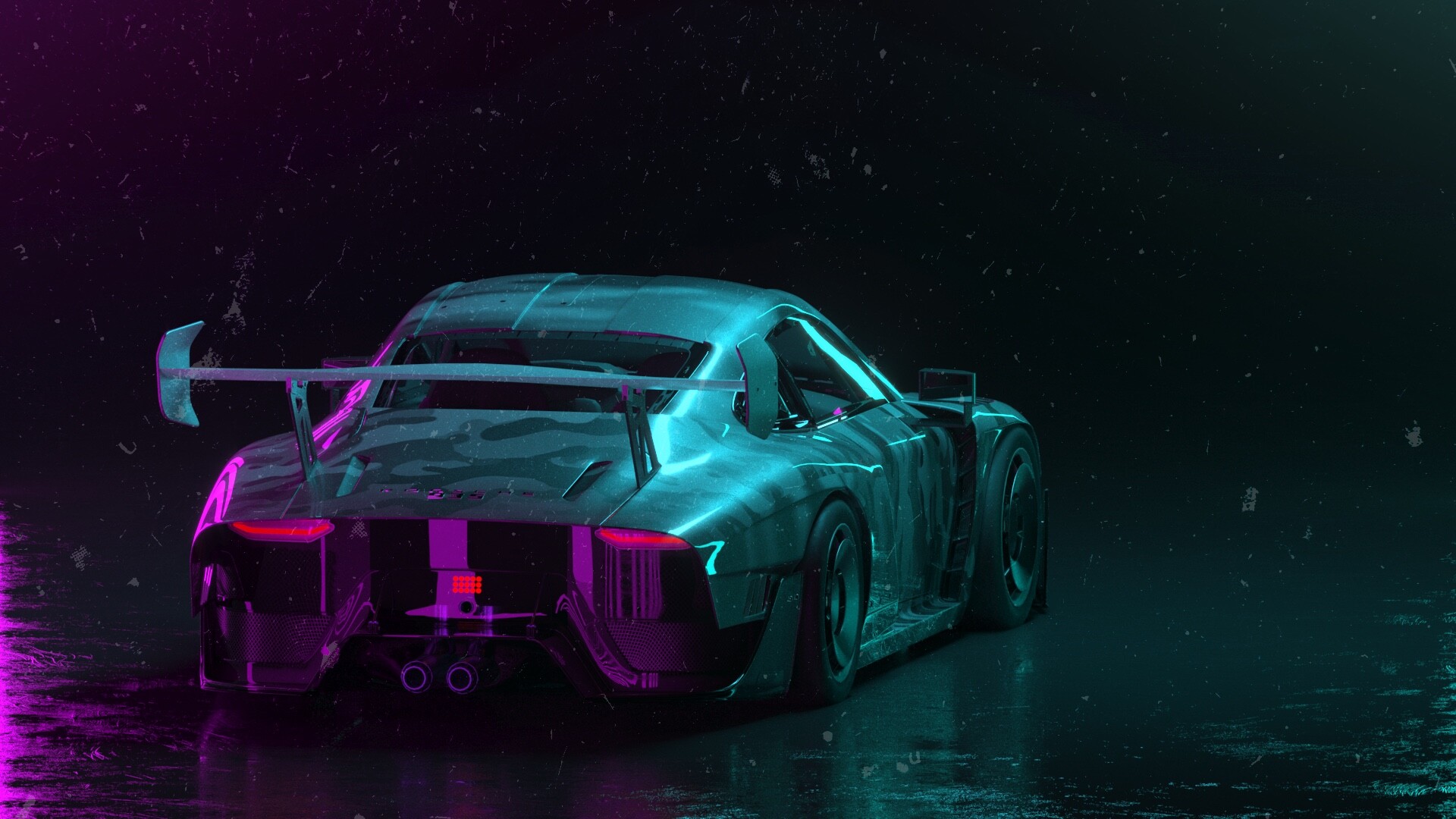 ArtStation - Porsche 3d render.