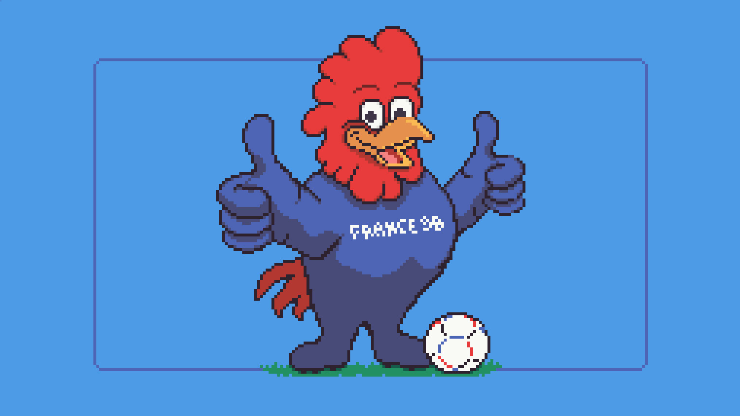 ArtStation - Footix Mascot