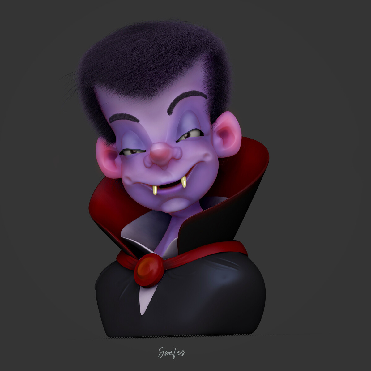 ArtStation - Little Vamp