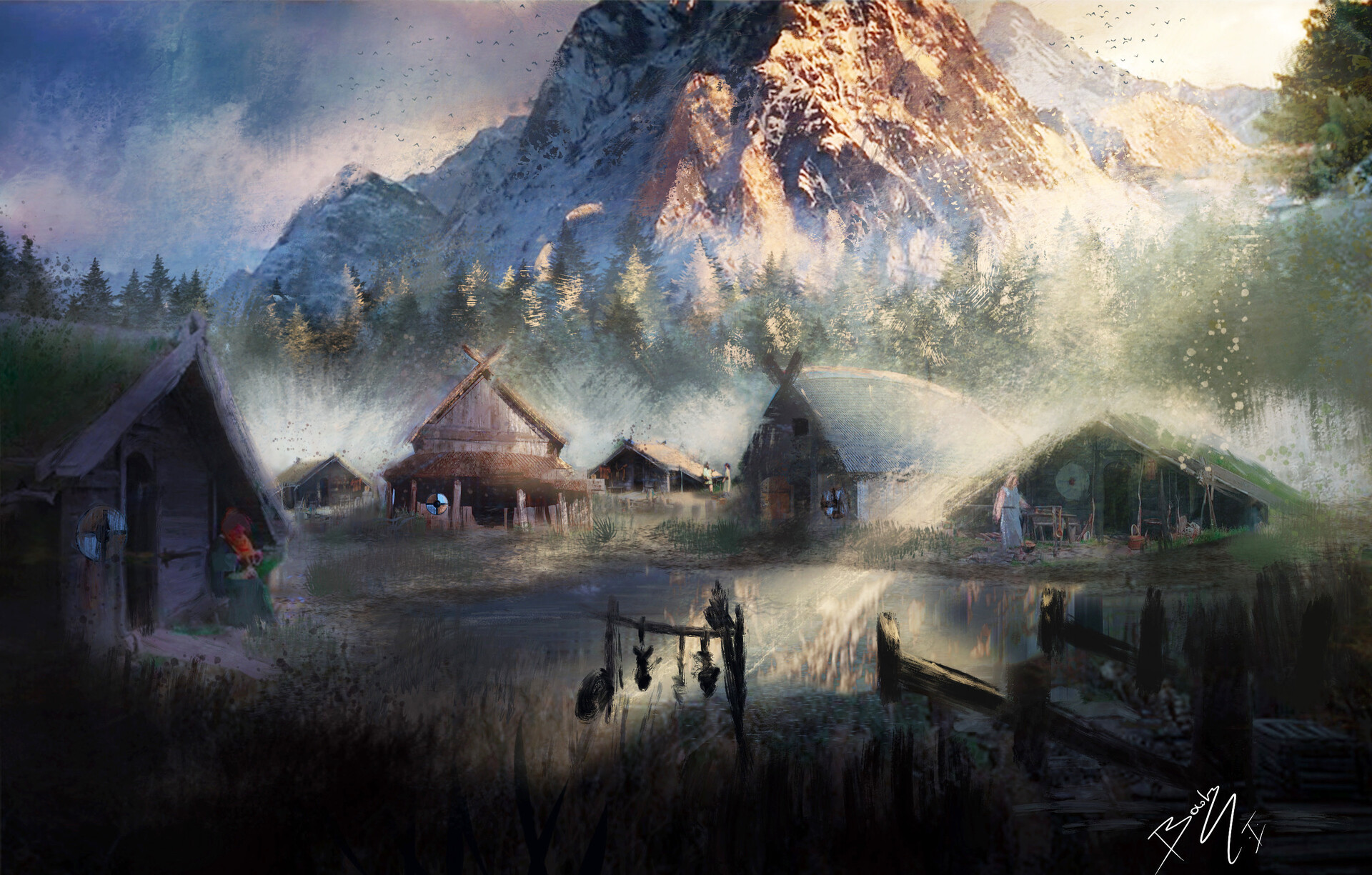 ArtStation - Ivor home