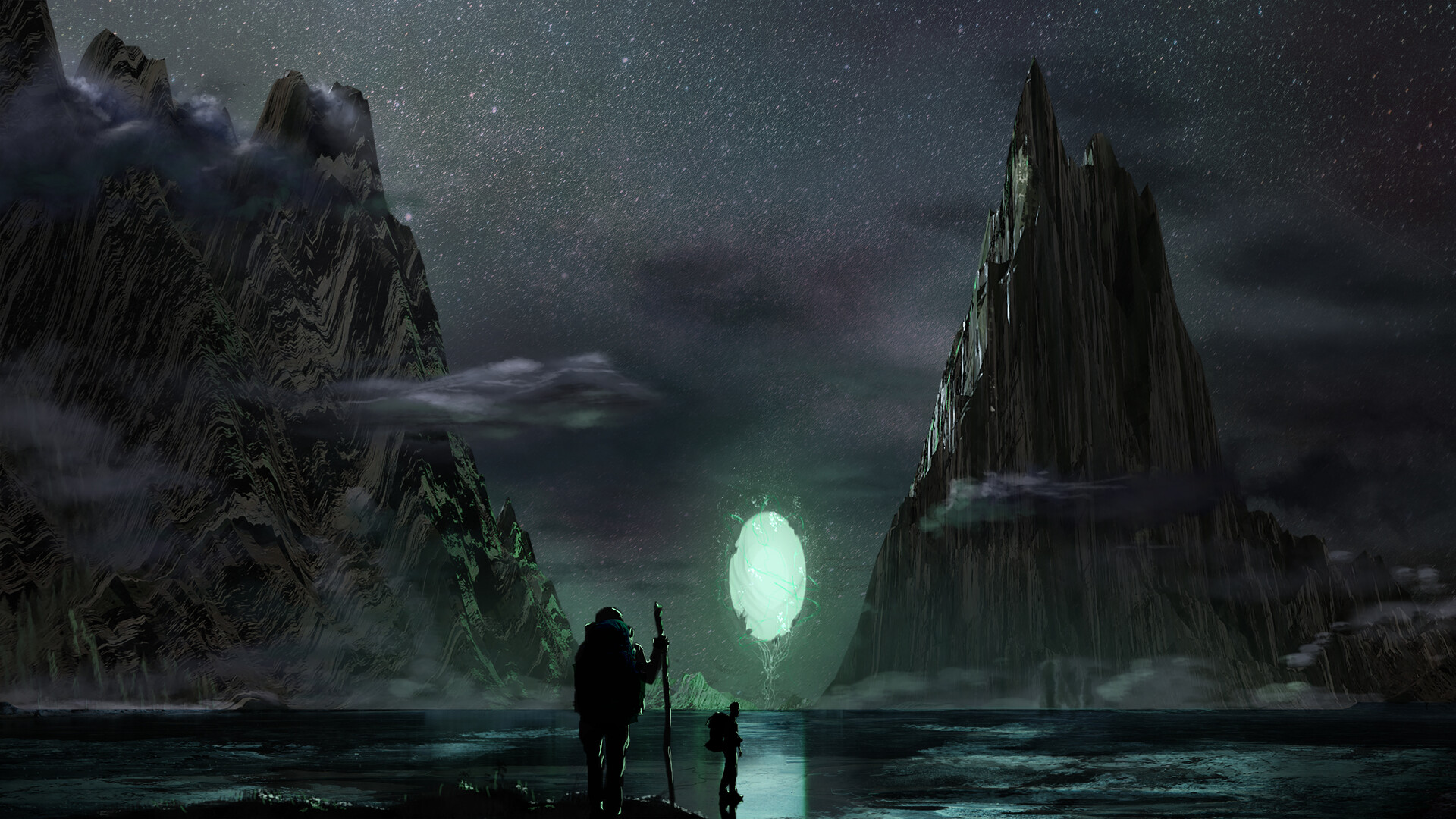 ArtStation - Ice Lake