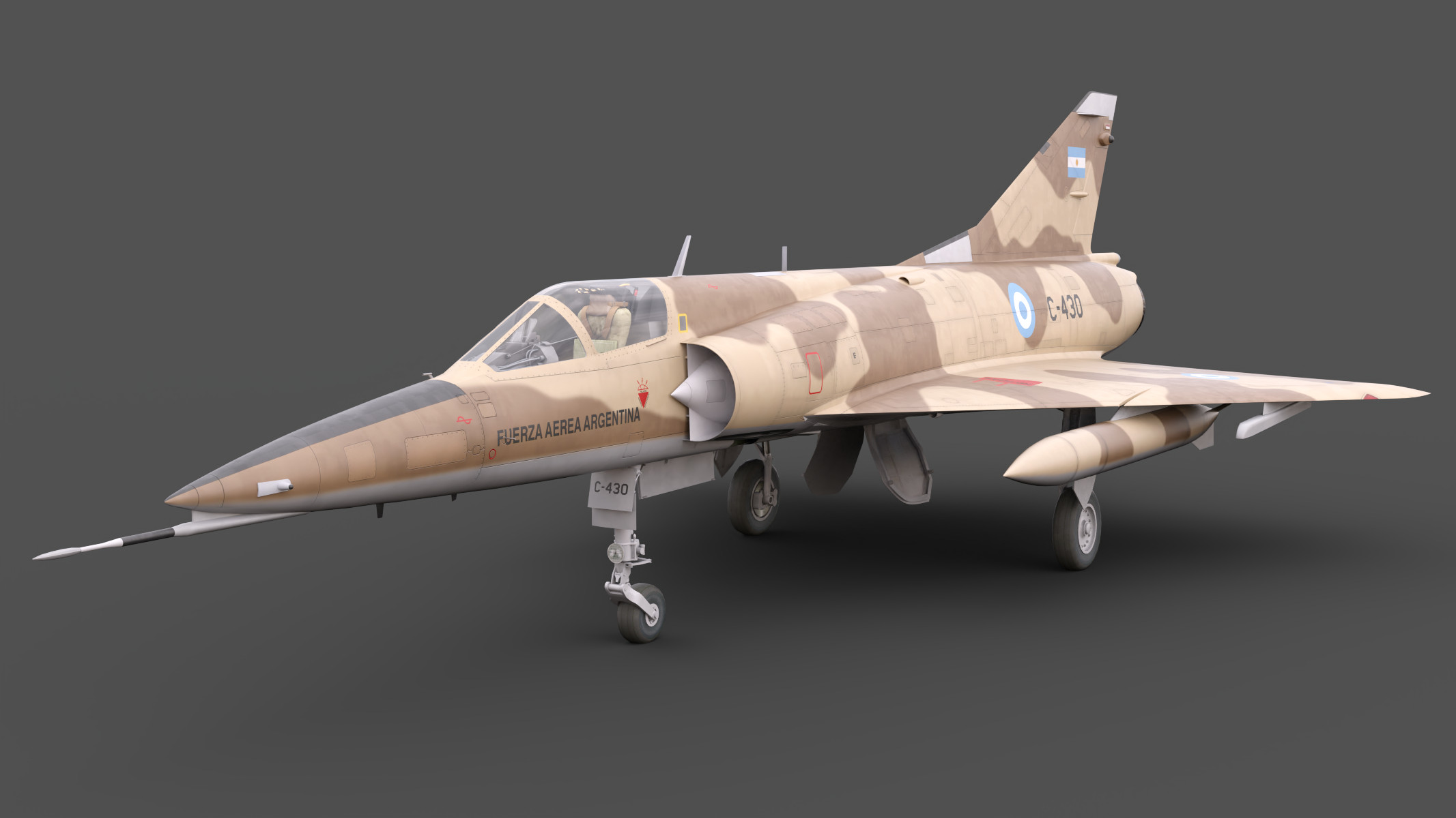 Westfield 3d - Mirage 5P Fuerza Aerea Argentina