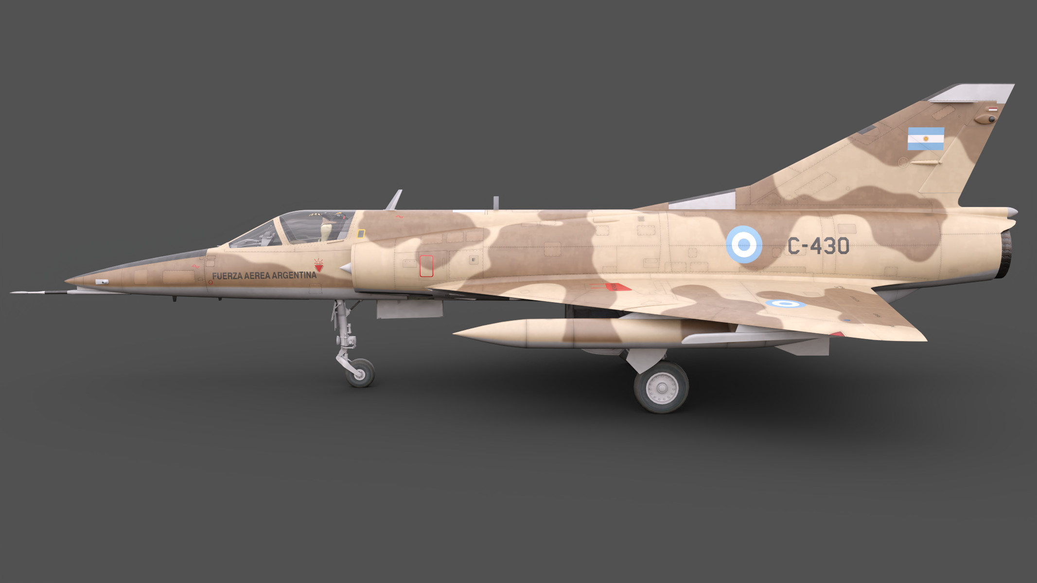 Westfield 3d - Mirage 5P Fuerza Aerea Argentina