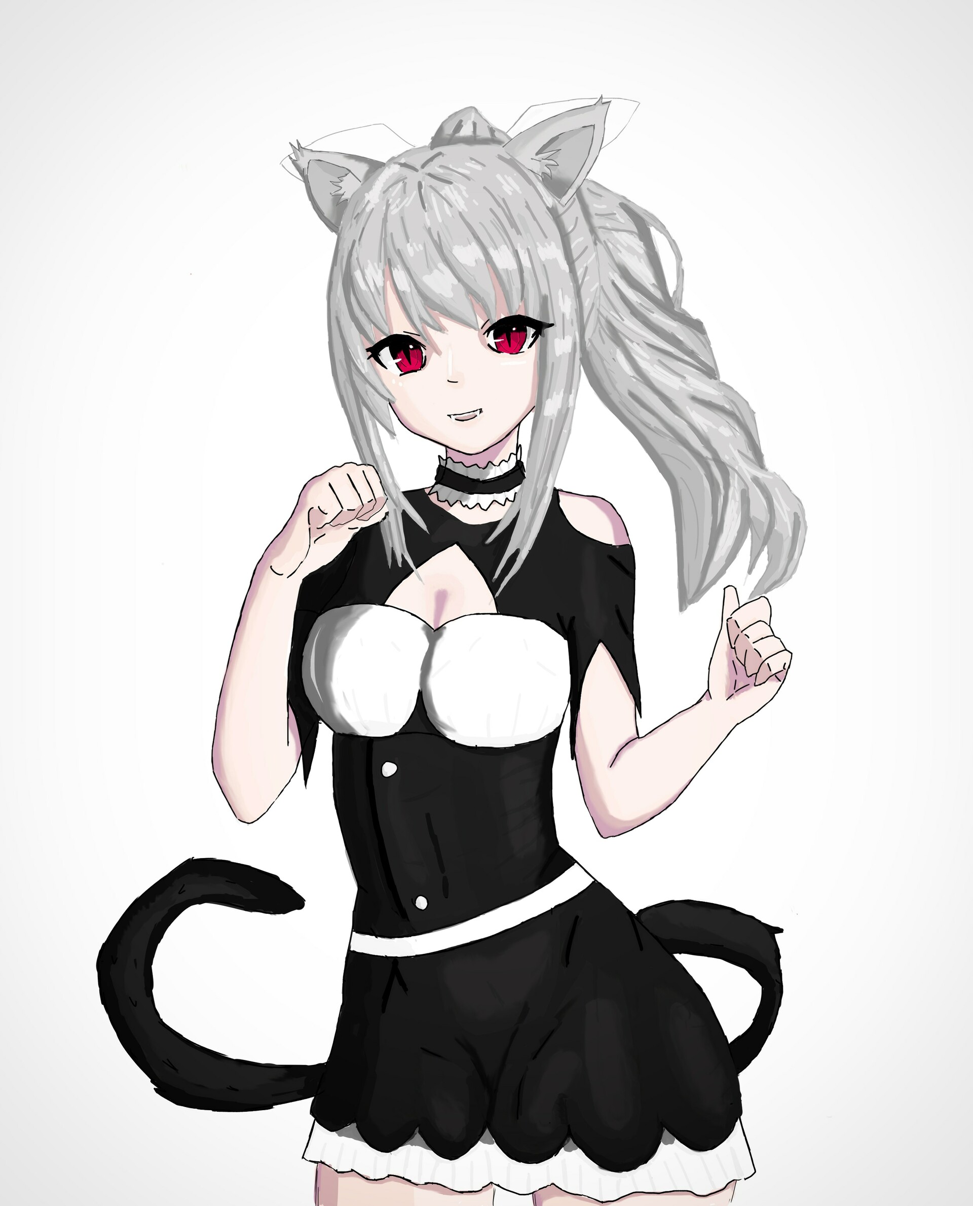 Artstation Cat Waifu