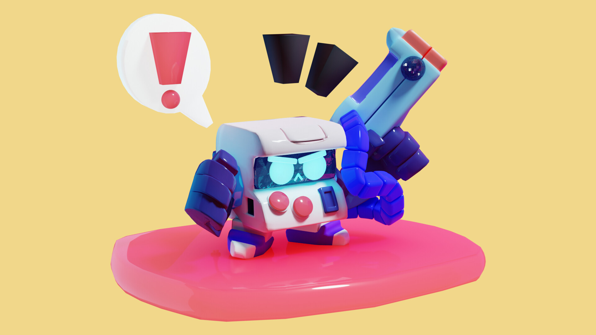 ArtStation - 8BIT Fan Art ⭐BrawlStars ⭐