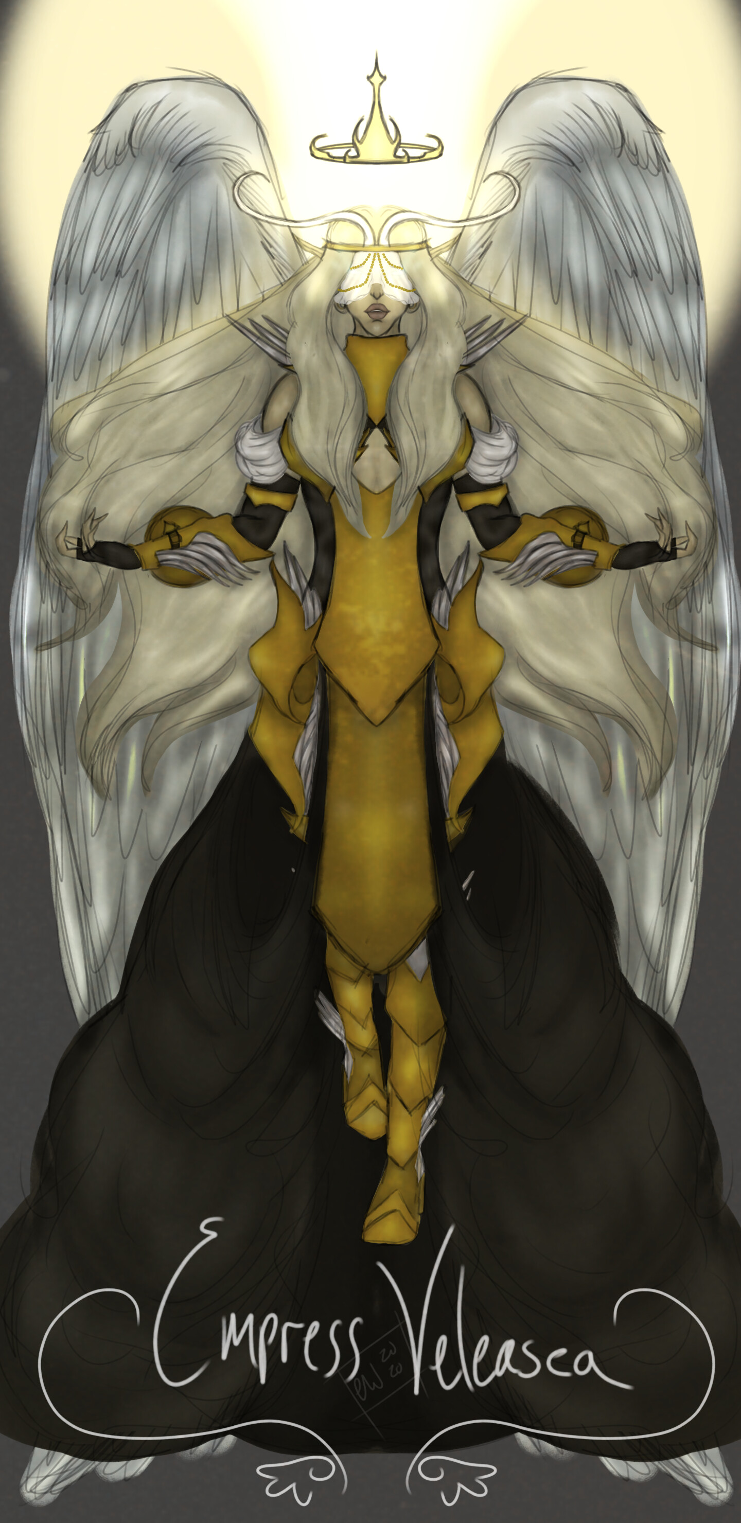 ArtStation - Empress Veleasea: Personal Character (2020)