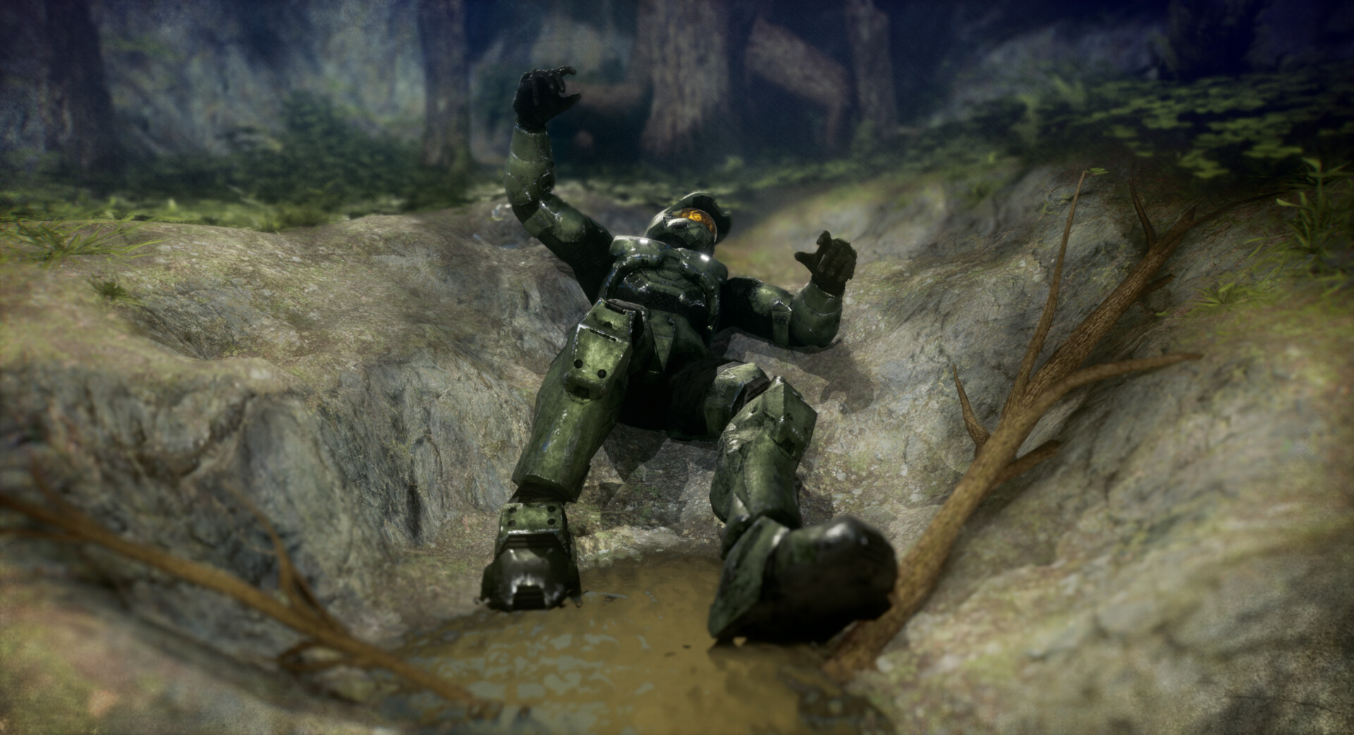 ArtStation - Fan Art | Halo 3 Jungle Intro - Unreal Engine 4