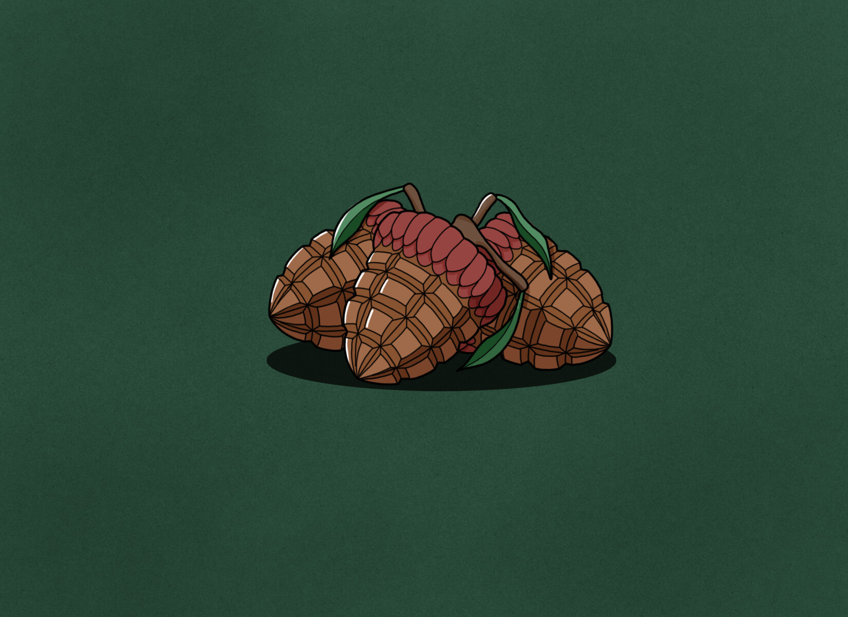 ArtStation - Acorn Grenade Props