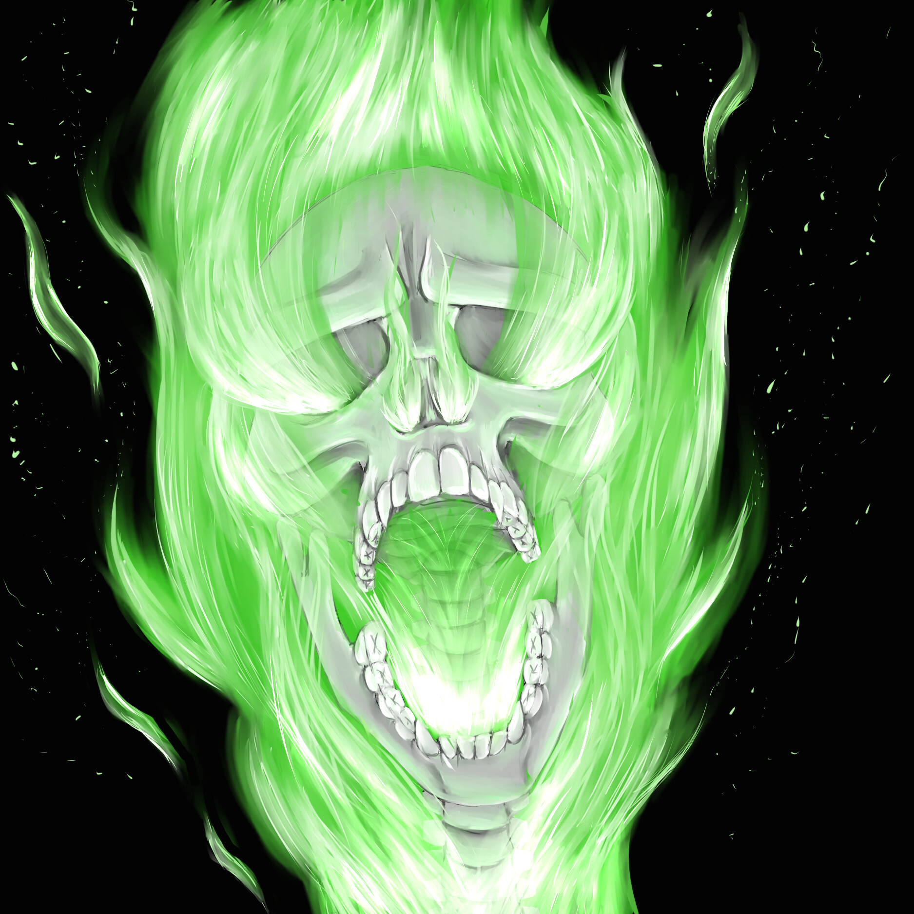 ArtStation - Necro Fire