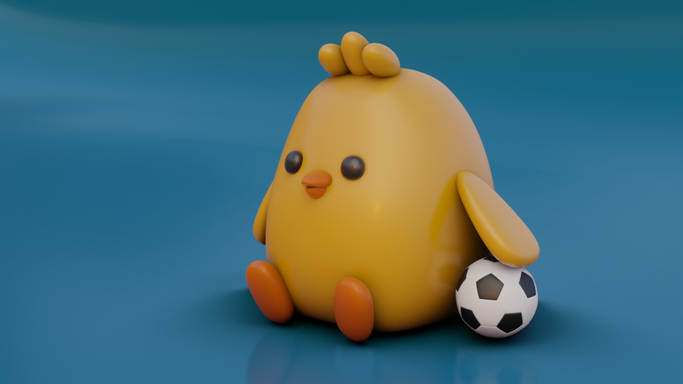 ArtStation - football chicken