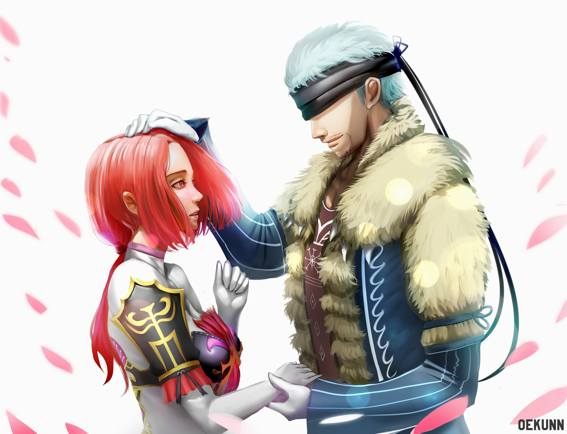 ArtStation - Couple Game Character Commission Art