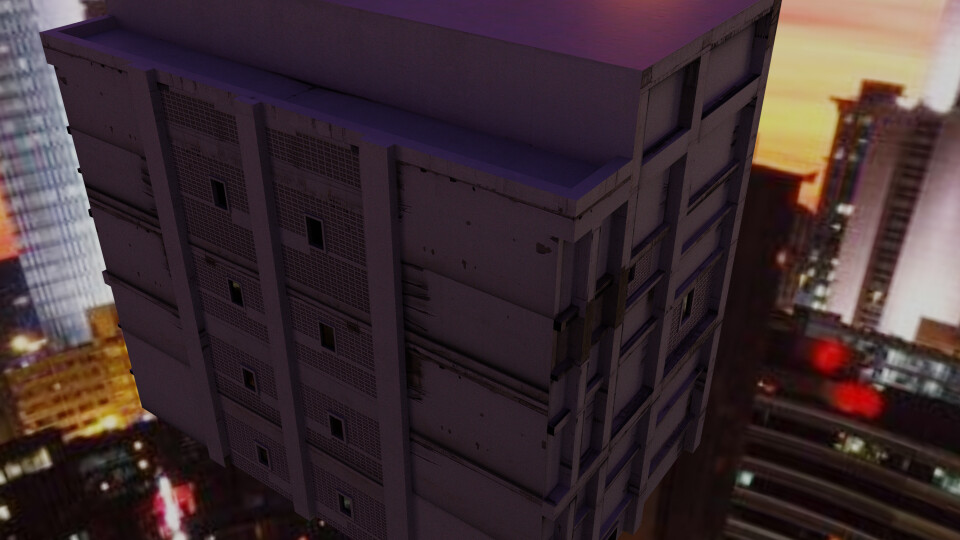 ArtStation - Abandoned Building