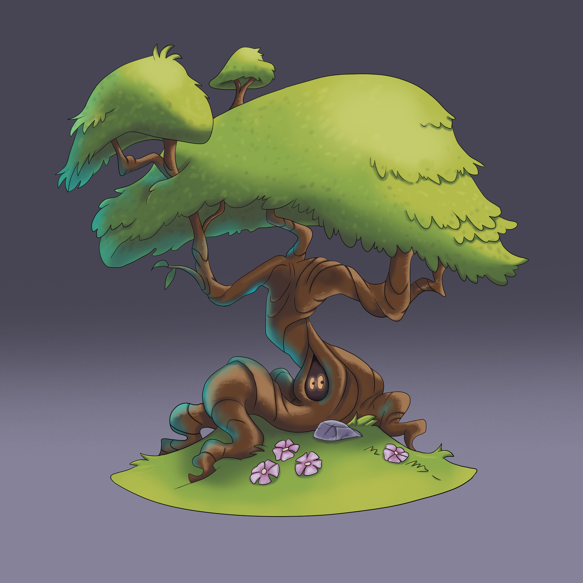 ArtStation - An ordinary tree.