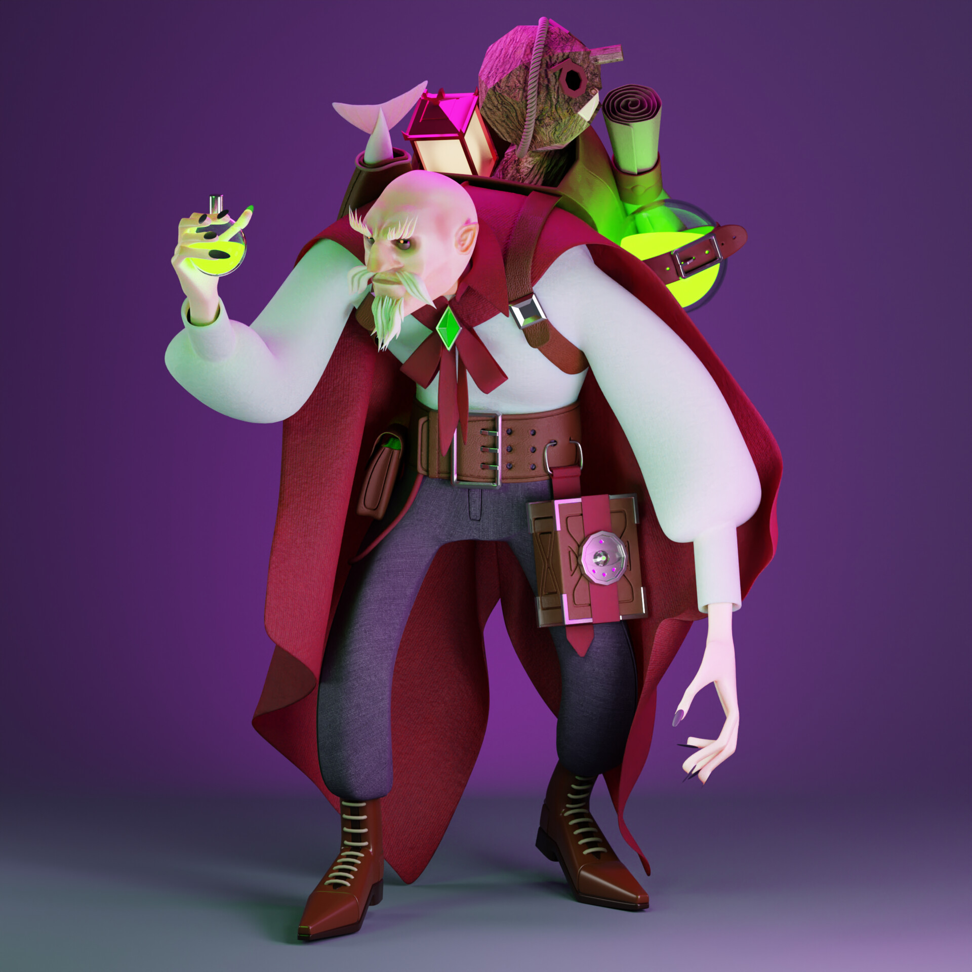 ArtStation - Evil Alchemist
