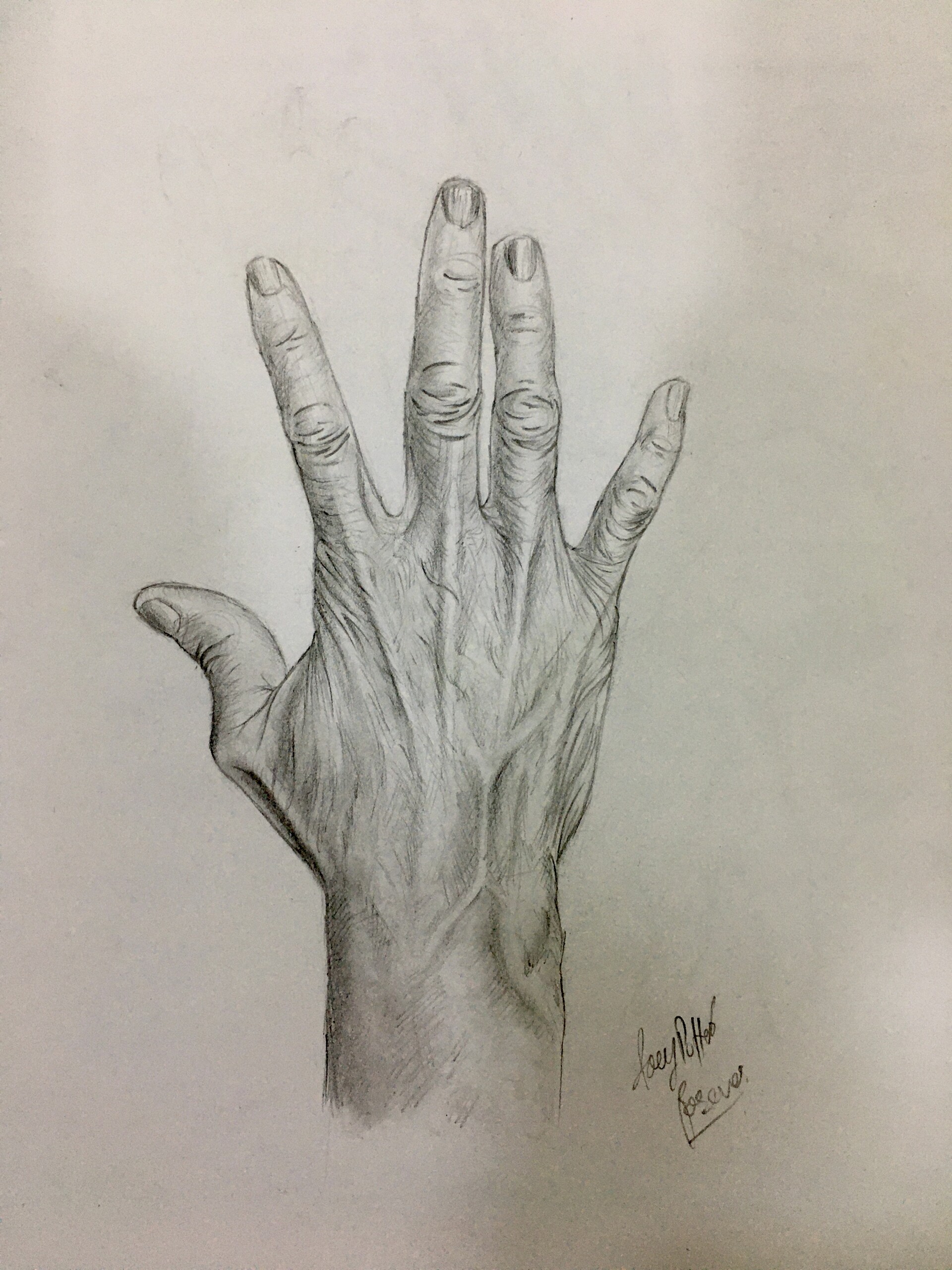 how to draw realistic old man