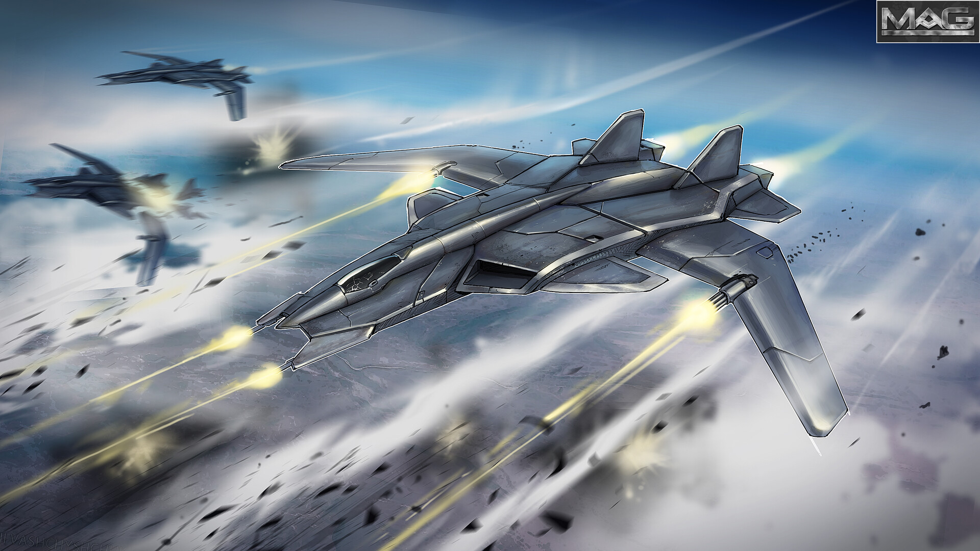 ArtStation - Raven Jet, Ilya Danilow @Amhouz