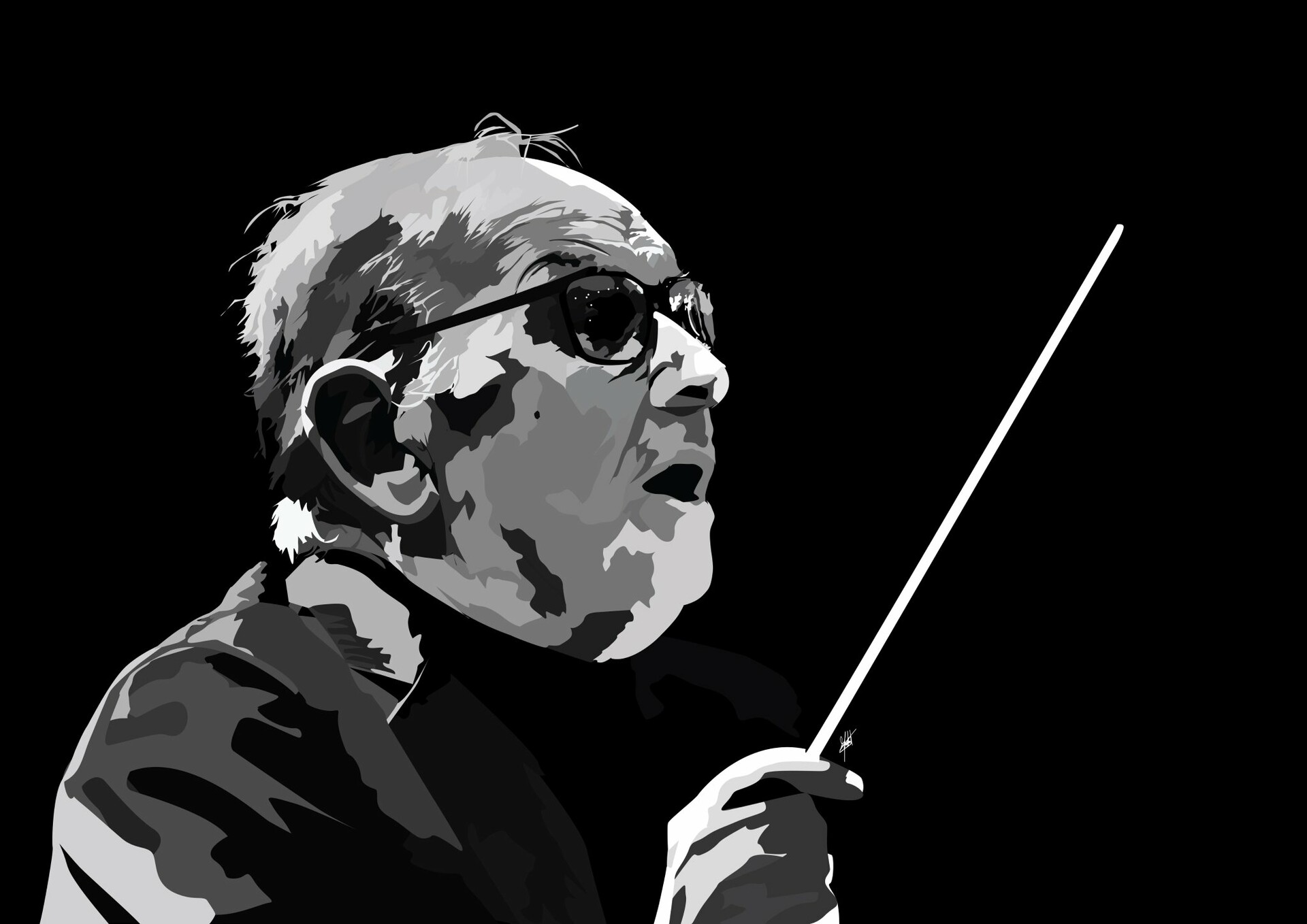 ArtStation - Ennio Morricone