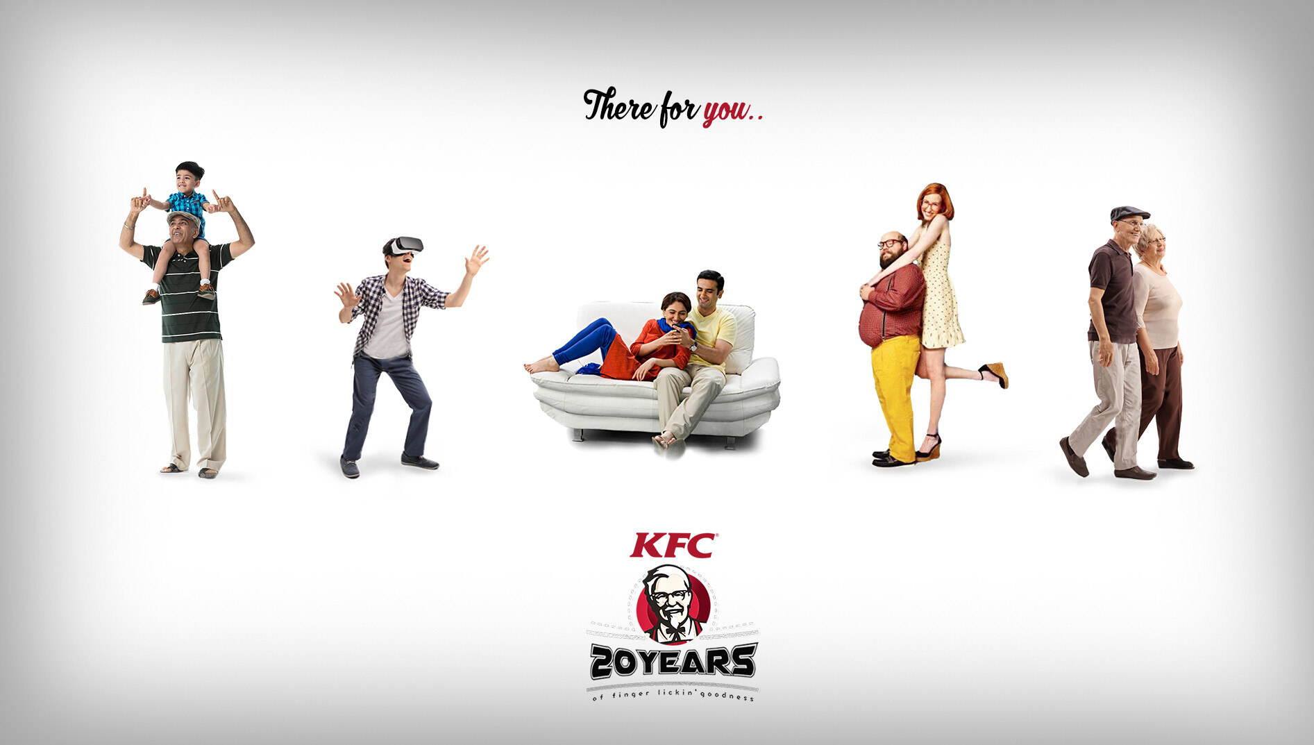 ArtStation - KFC 20 Years Celebration Campaign - | Logo Design | Key ...