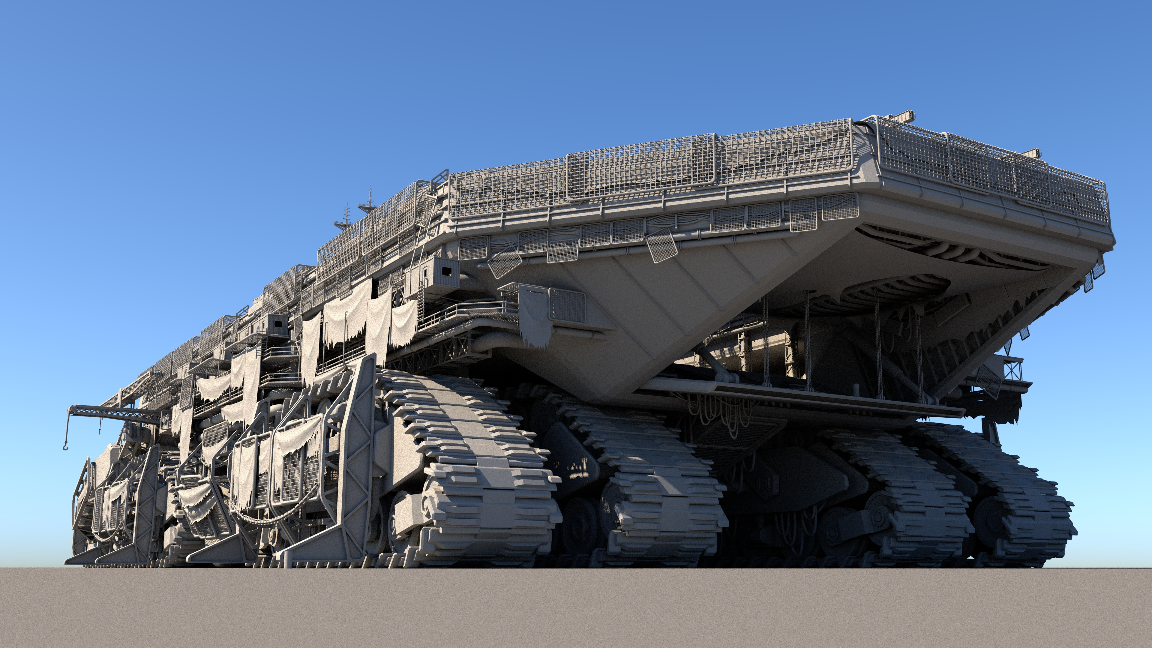 Jaikumar Gumble - Post Apocalyptic Tank Carrier [Work in Progress ...