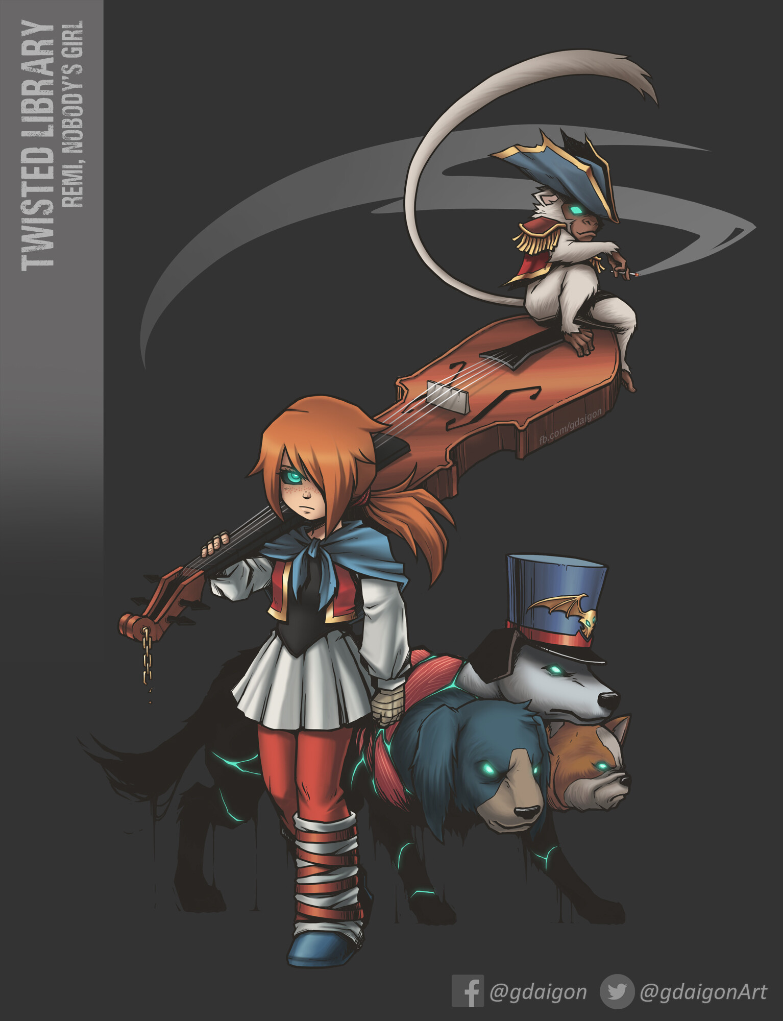 Geoffrey Daigon - TWISTED LIBRARY: Remi, Nobody's Girl