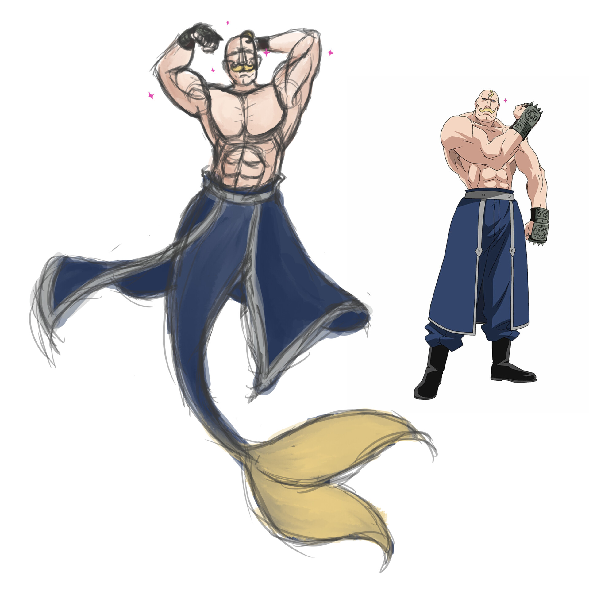 ArtStation - Mermay Major Armstrong