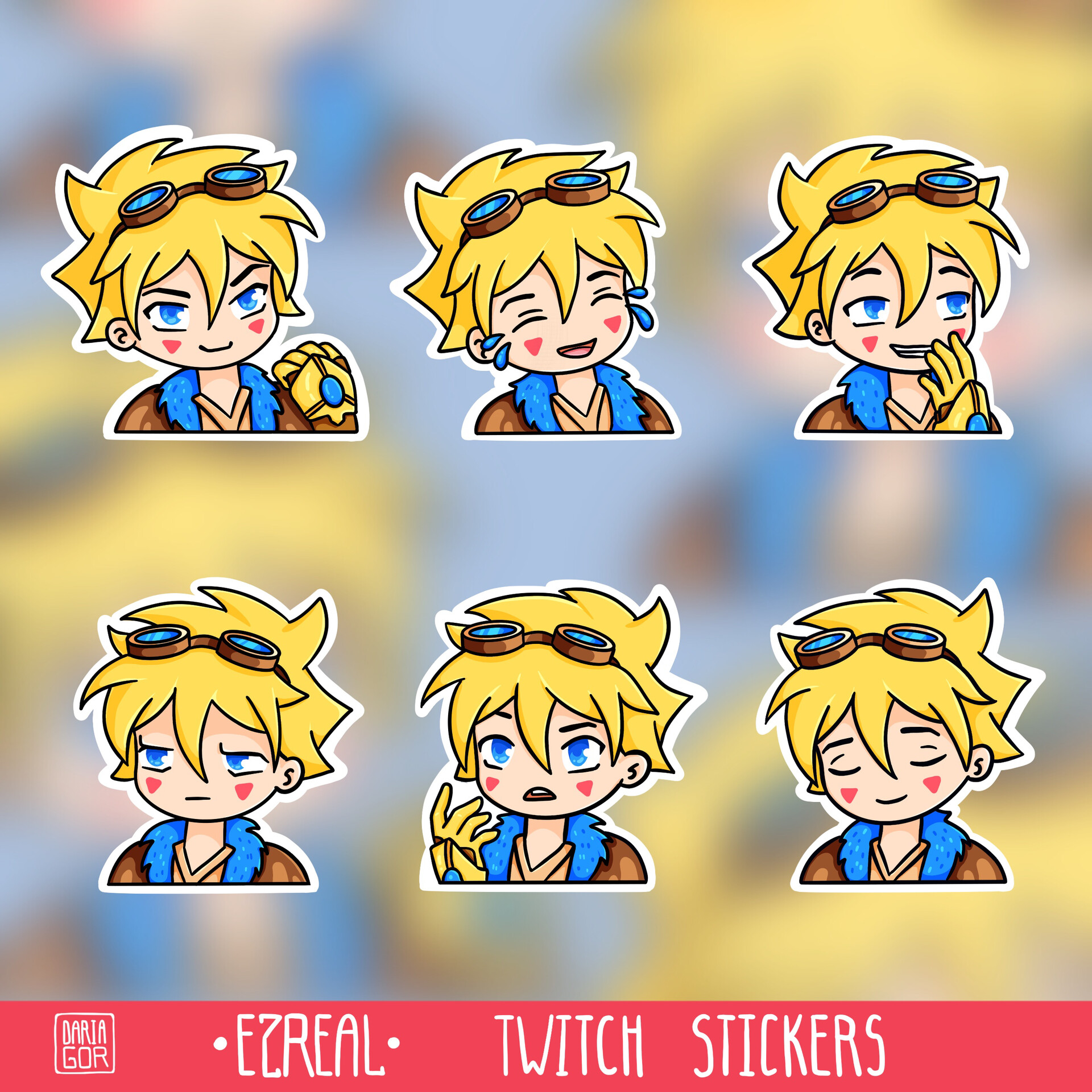 ArtStation - Stickers League of Legends for Twitch